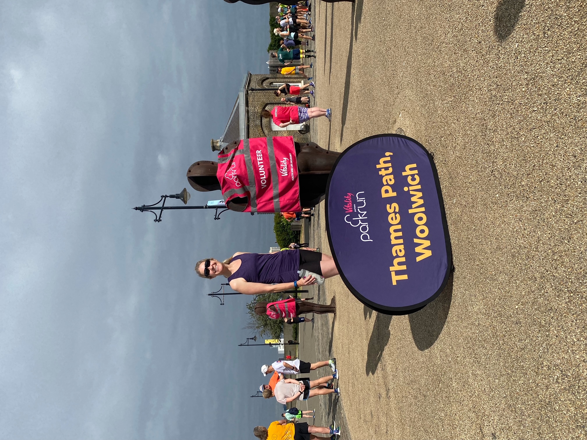 parkrun #8 – The Humid Fibonacci one | Thames Path parkrun, Woolwich