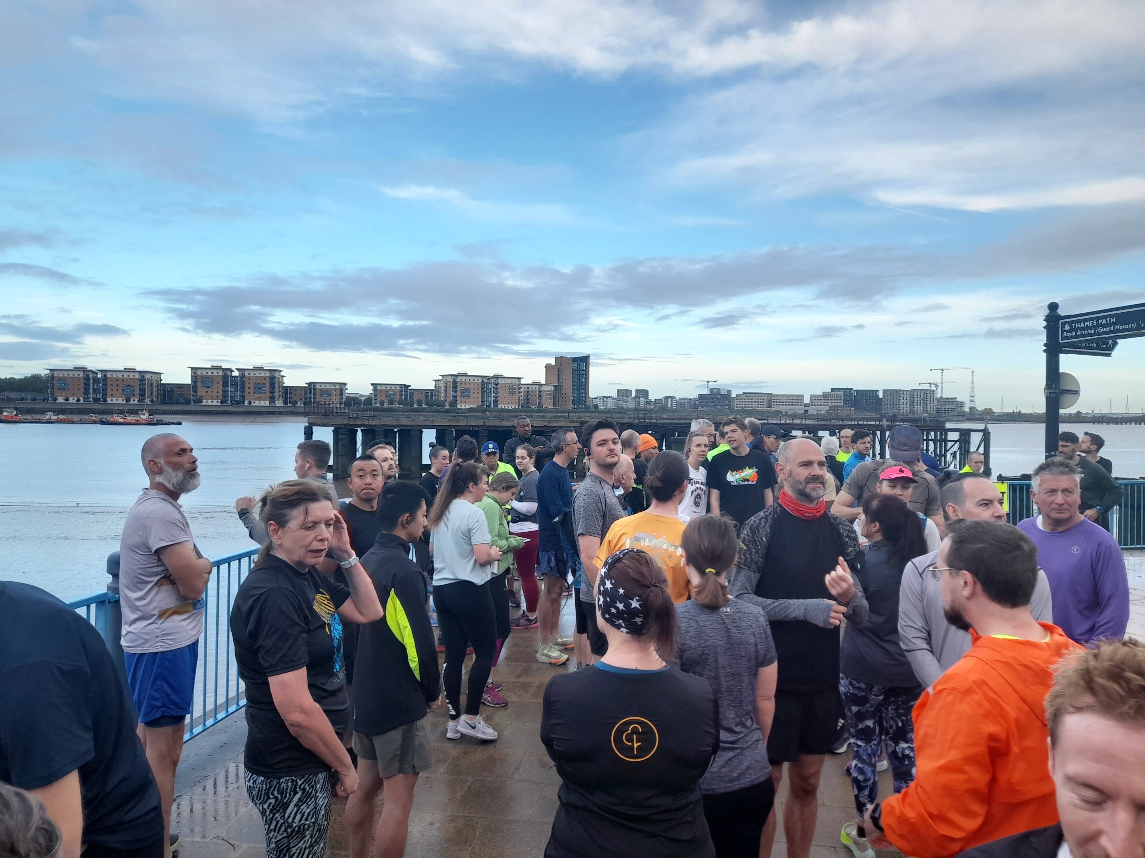 Thames Path parkrun, Woolwich; Event 26, 28/10/2023 | Thames Path ...