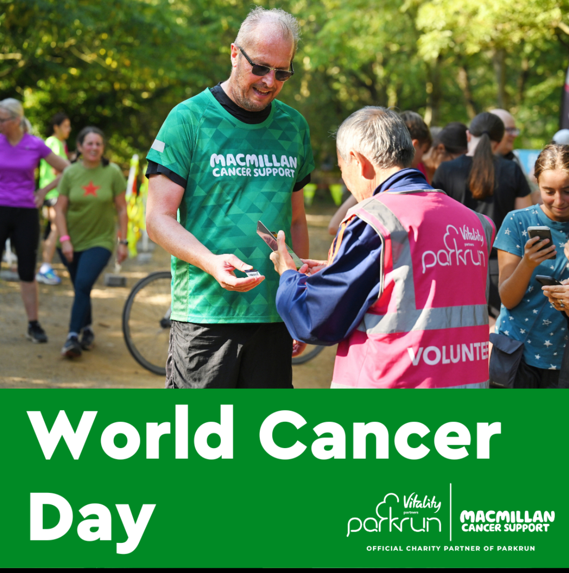 Support World Cancer Day with Macmillan | Old Railway Trail parkrun ...