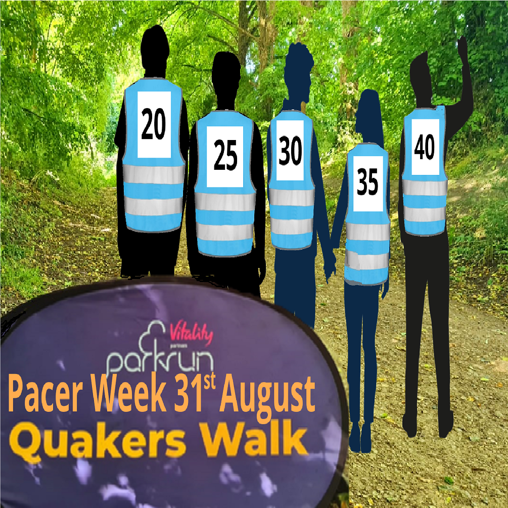 Pacer Event @ Quakers Walk parkrun | Quakers Walk parkrun