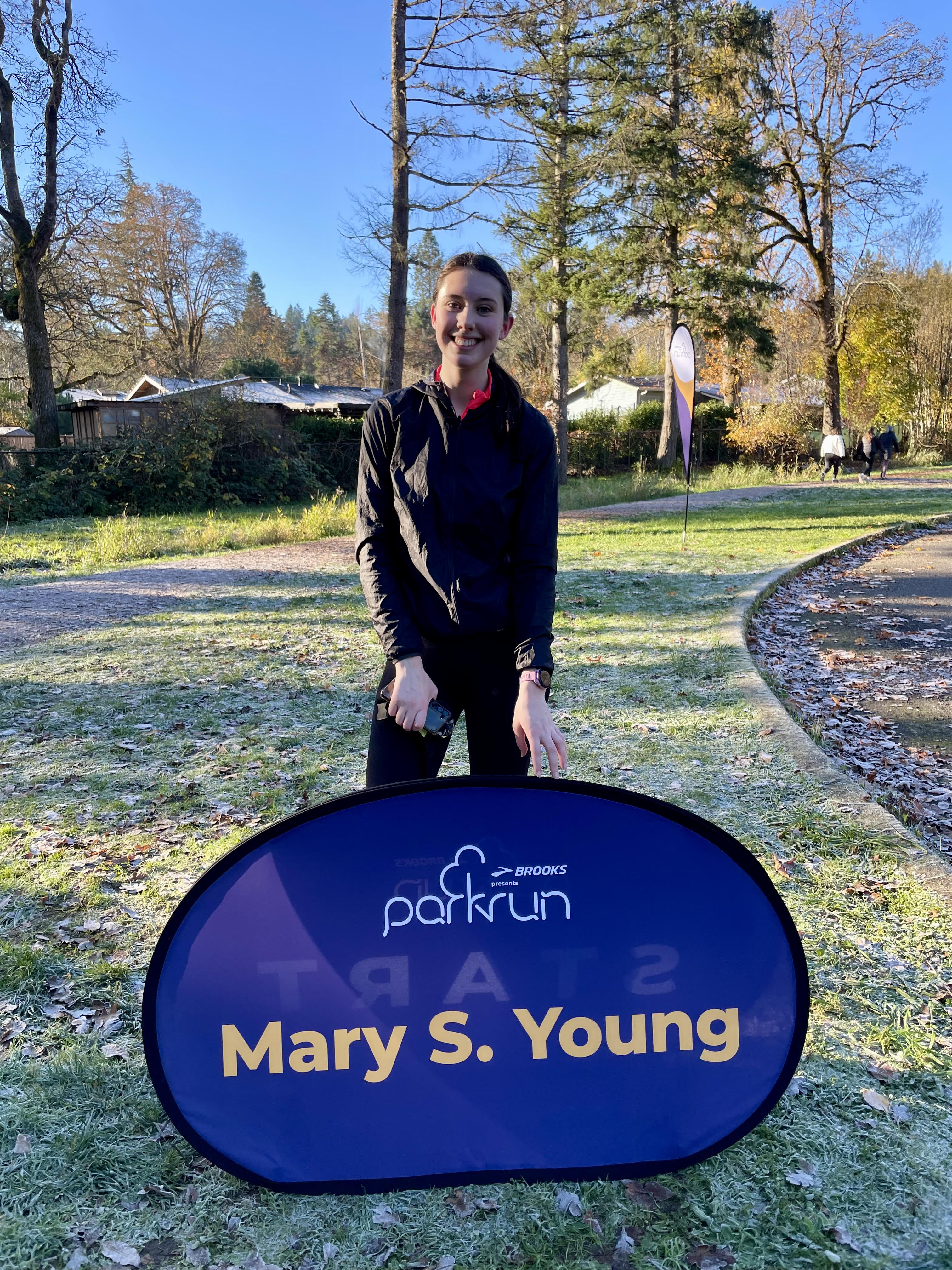 parkrun Report #6 25 November 2023 | Mary S. Young parkrun