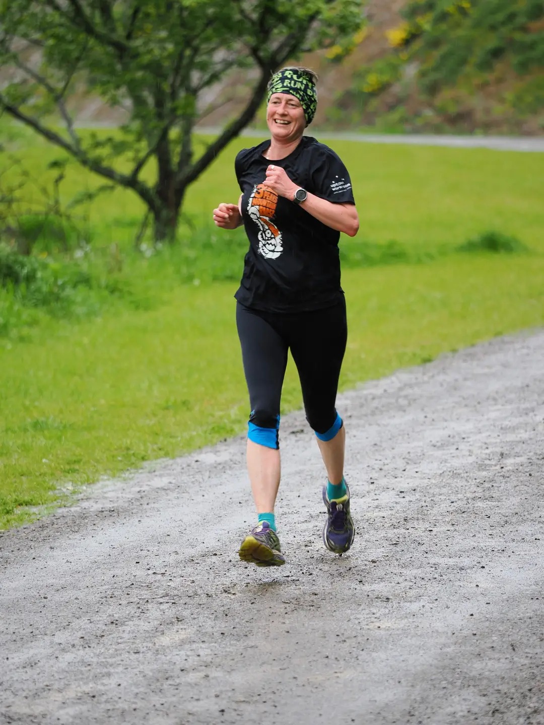 A high brolly count at parkrun | Porirua parkrun