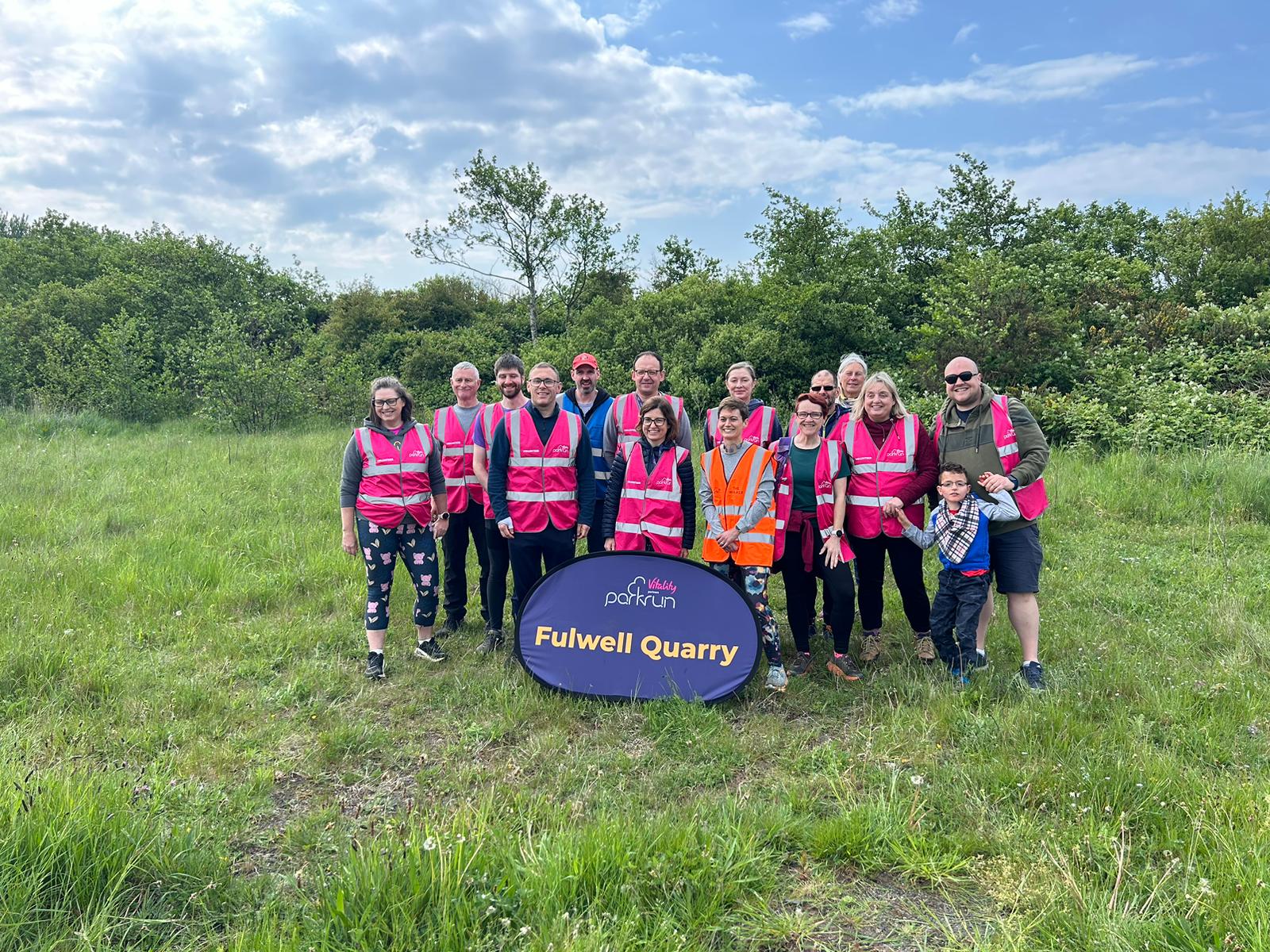 Fulwell Quarry Parkrun Number 1 | Fulwell Quarry parkrun