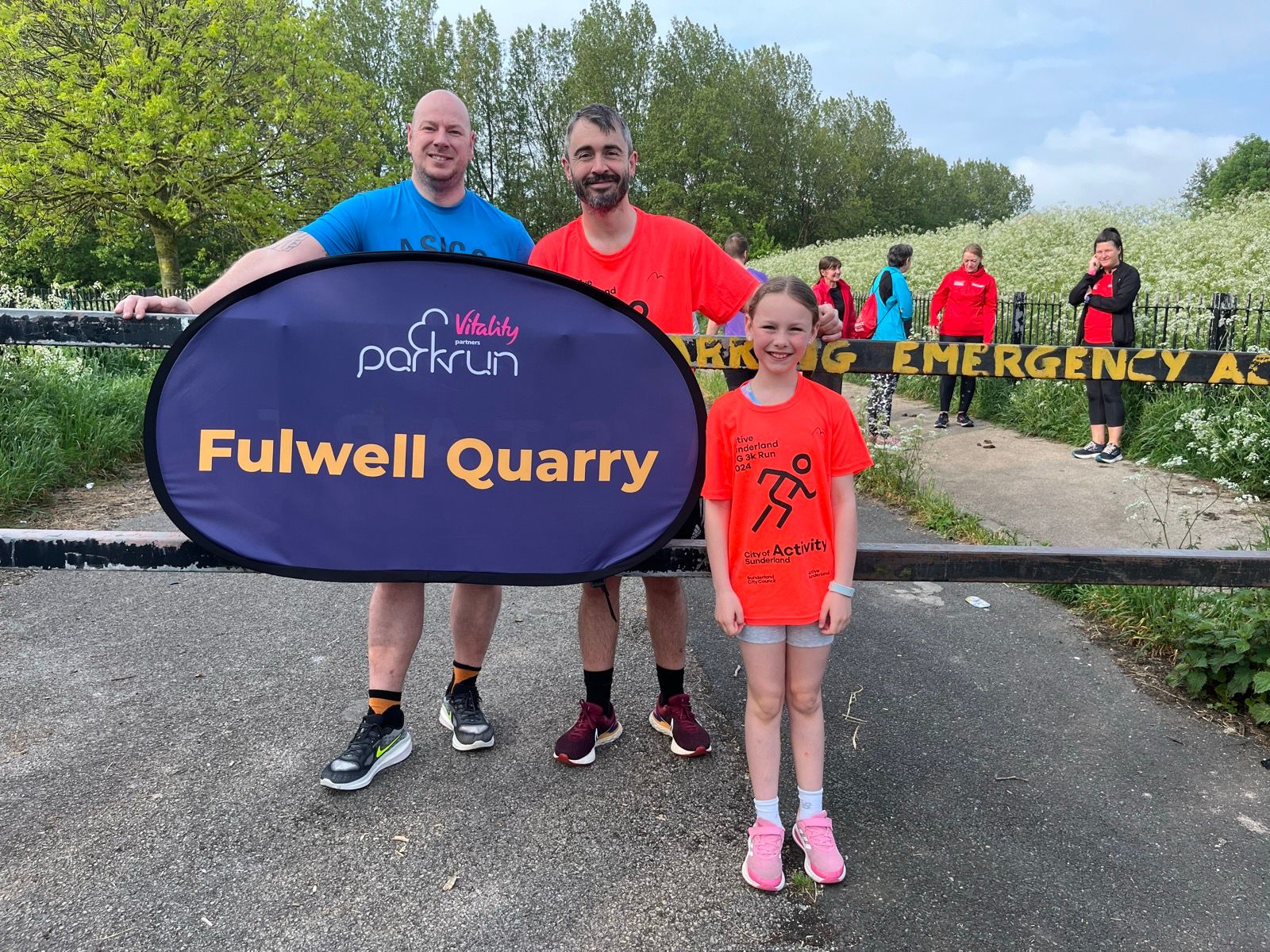 Fulwell Quarry Parkrun Number 1 | Fulwell Quarry parkrun