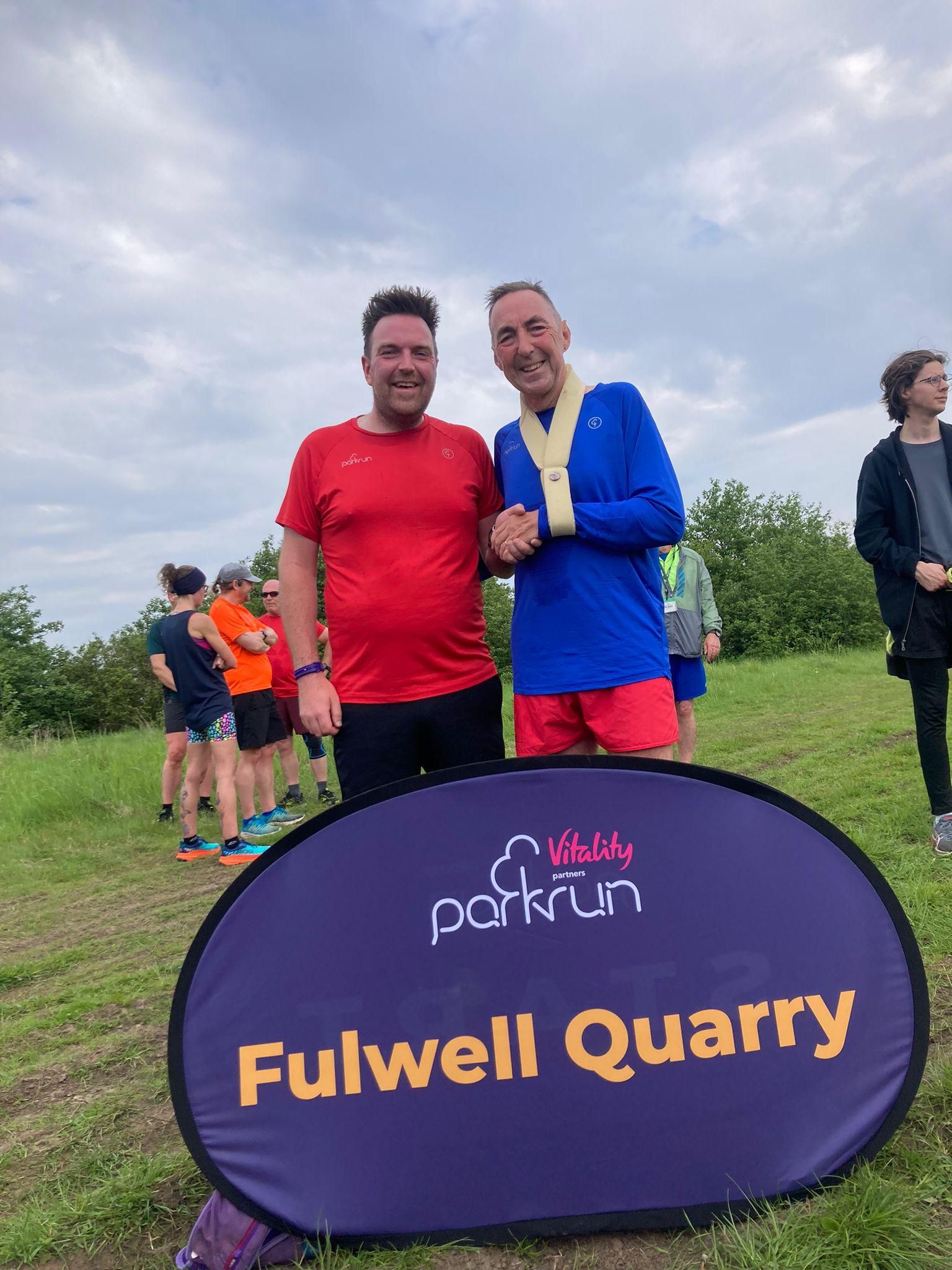 Fulwell Quarry Parkrun Number 1 | Fulwell Quarry parkrun