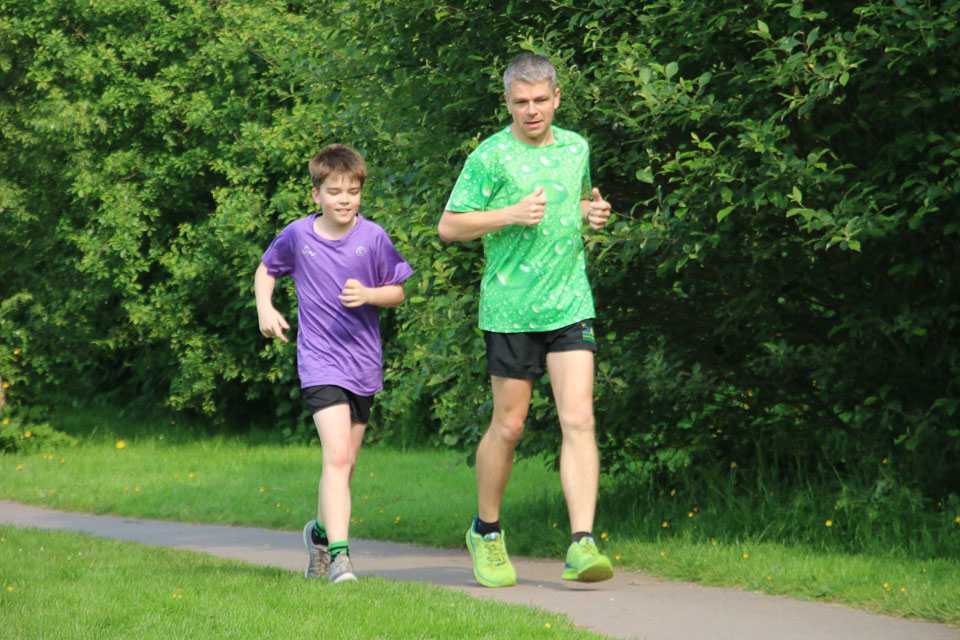 A Beautiful Day…. | Y Promenâd parkrun, Aberhonddu