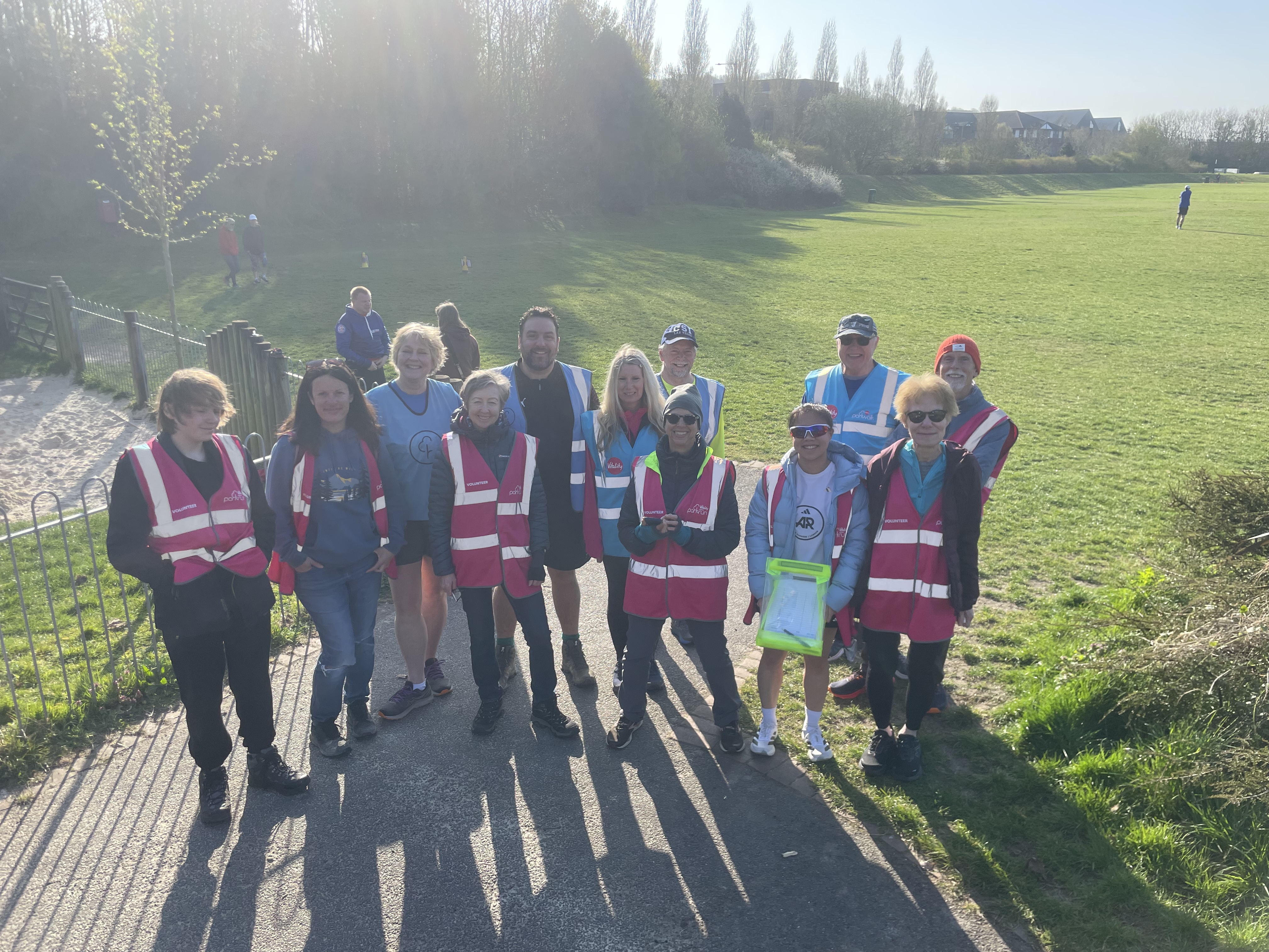 The sun returns | Malling Rec parkrun