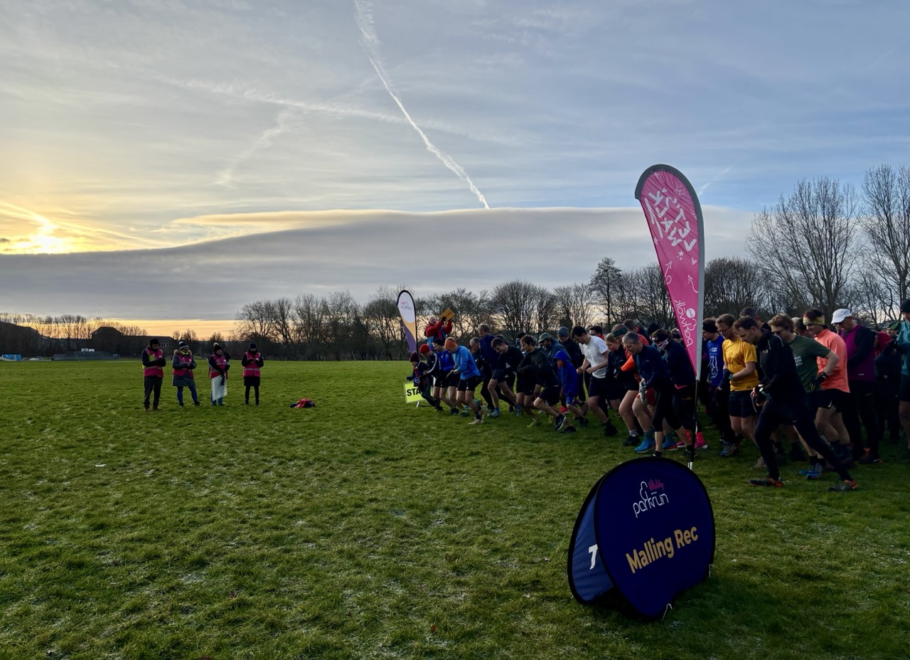 New year, new me, new PB! | Malling Rec parkrun