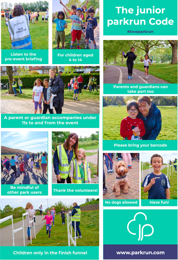 What to expect at my first parkrun? | Southern Town junior parkrun