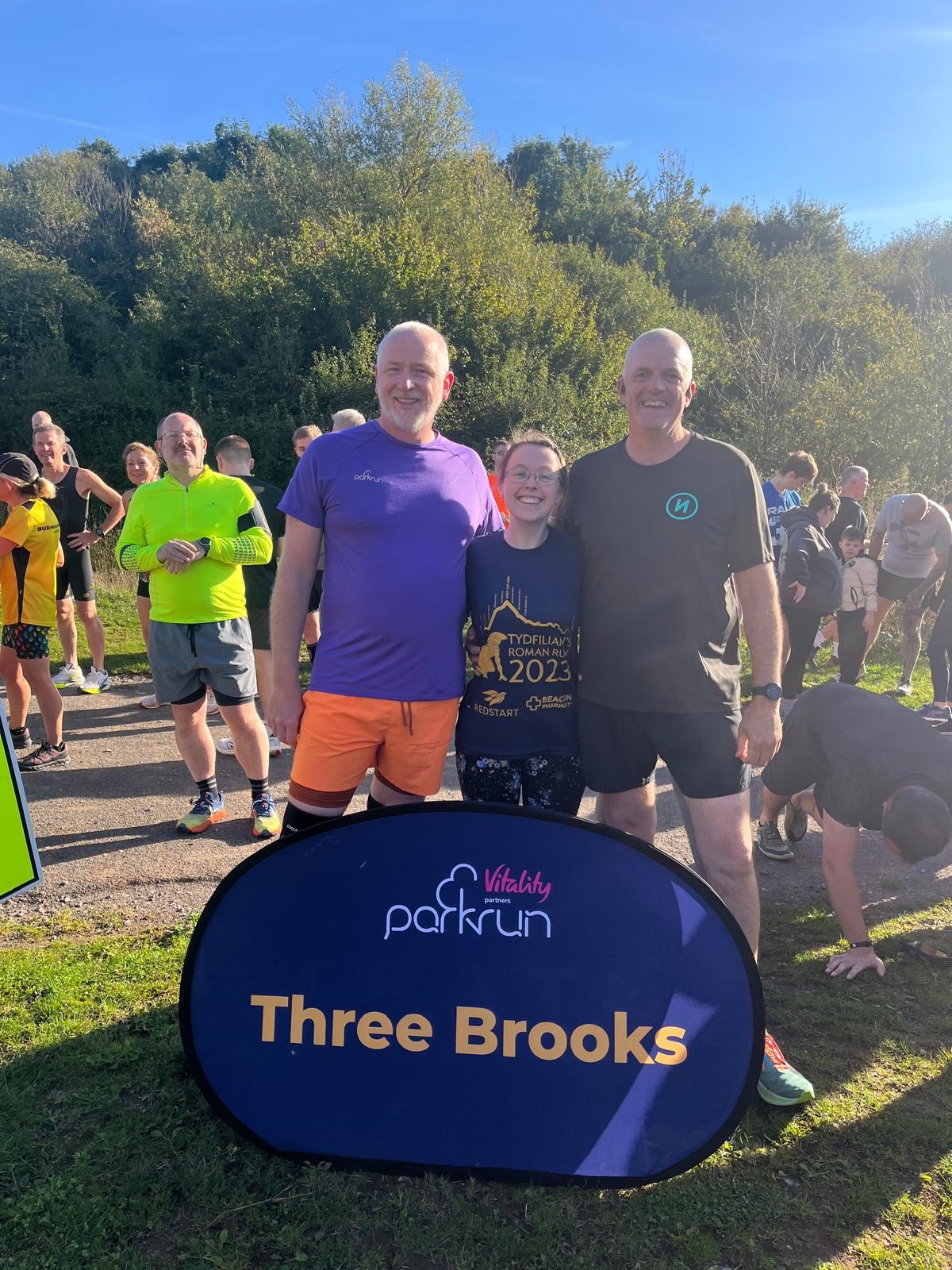 A trip along the M4 for event 9 | Three Brooks parkrun