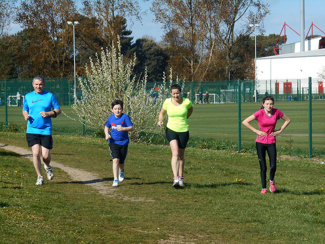 Children running at Bournemouth parkrun. | Bournemouth parkrun