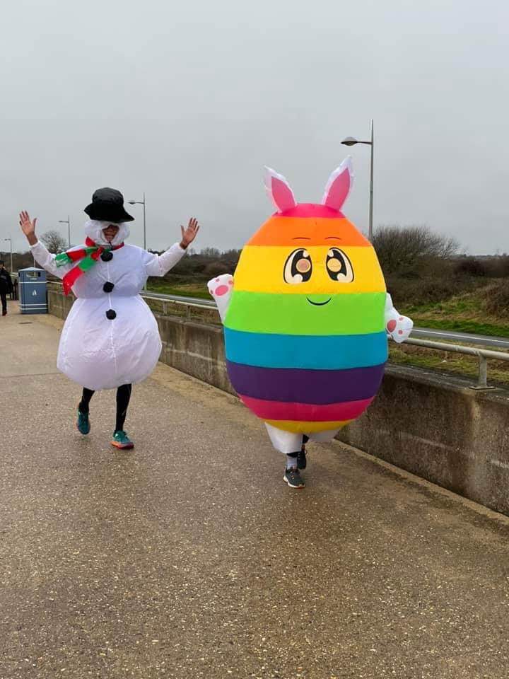Christmas Day 2023 On The Prom 469 Weymouth Parkrun