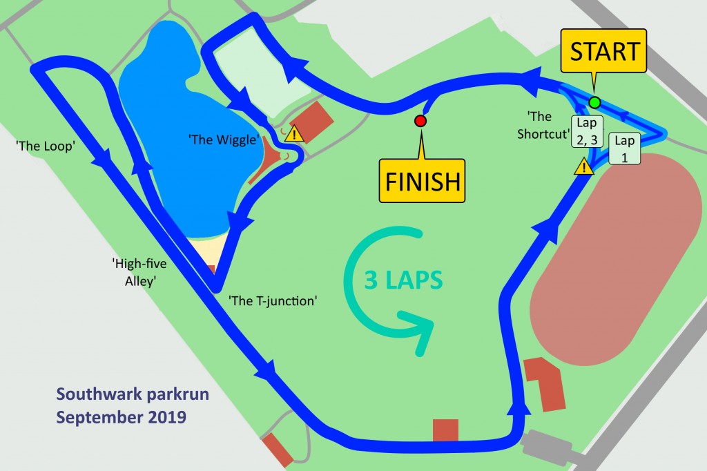 Introducing … the all-new Southwark parkrun course! | Southwark parkrun