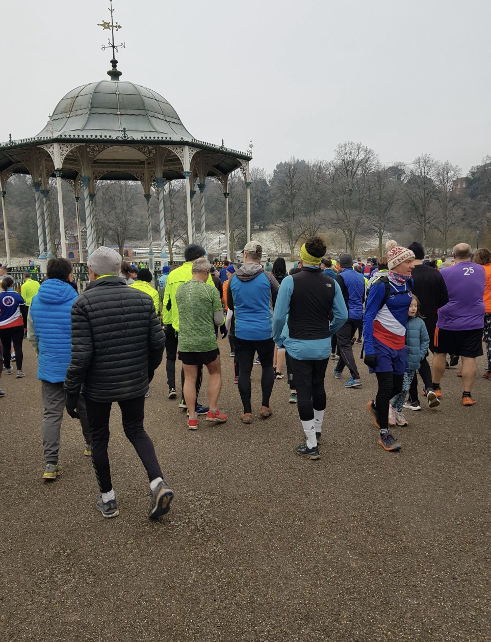 Event #364 – the first one of the year | Shrewsbury parkrun