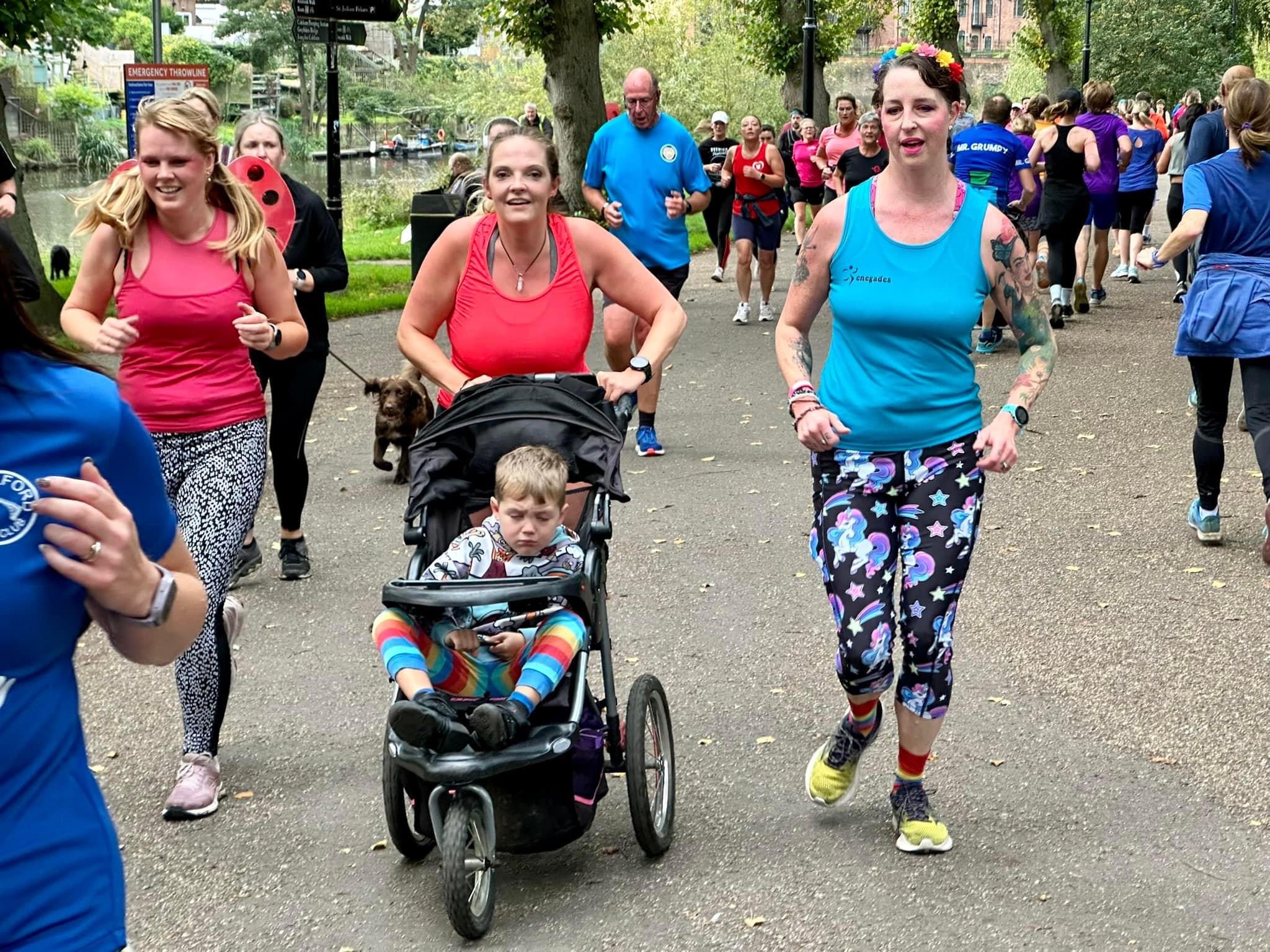 Event #396 – the 10th birthday run | Shrewsbury parkrun