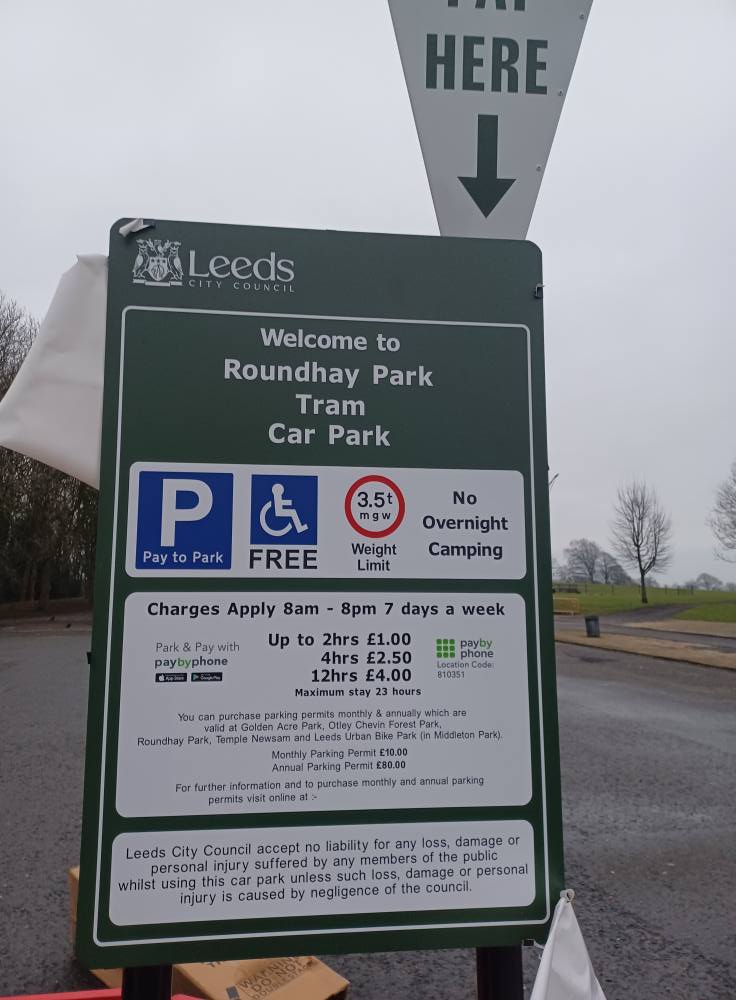 Changes to parking at Leeds Council parks | Roundhay-juniors parkrun