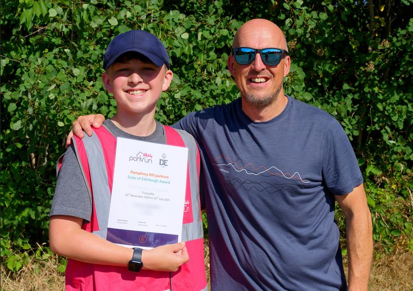 Silver Duke Of Edinburgh Completed | Pomphrey Hill parkrun