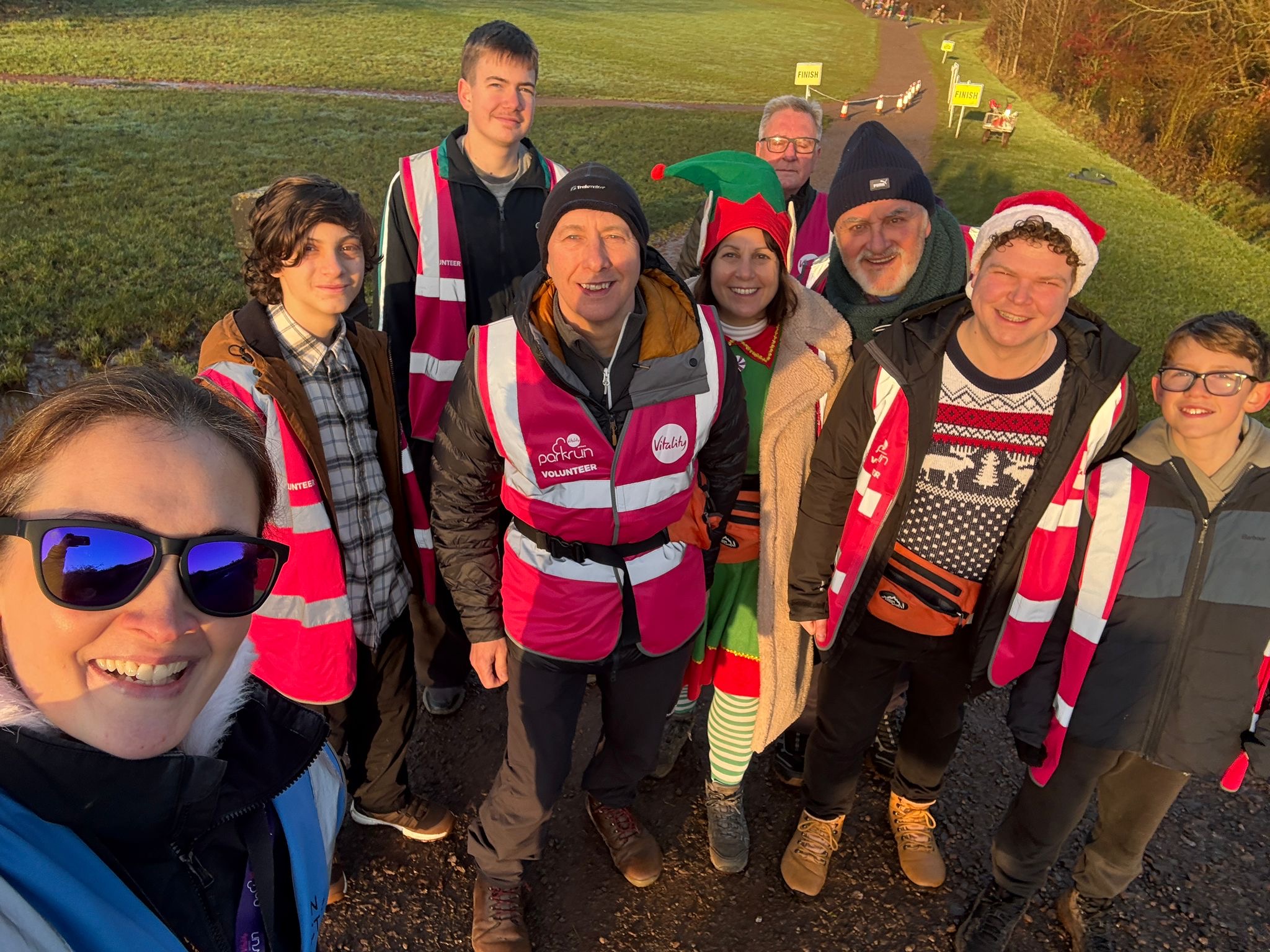 Tinsel, Treats, and Triumphs Up That Hill! | Pomphrey Hill parkrun