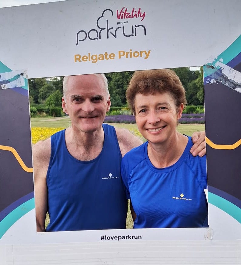 414 – #NHS75parkrun | Reigate Priory parkrun