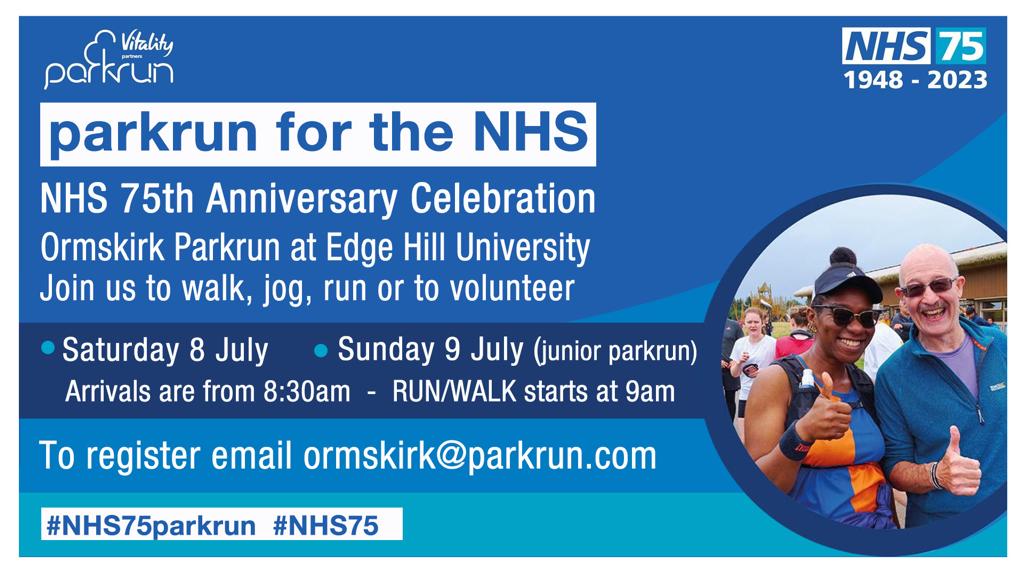 Ormskirk parkrun, event number 394, 01 July 2023 | Ormskirk parkrun