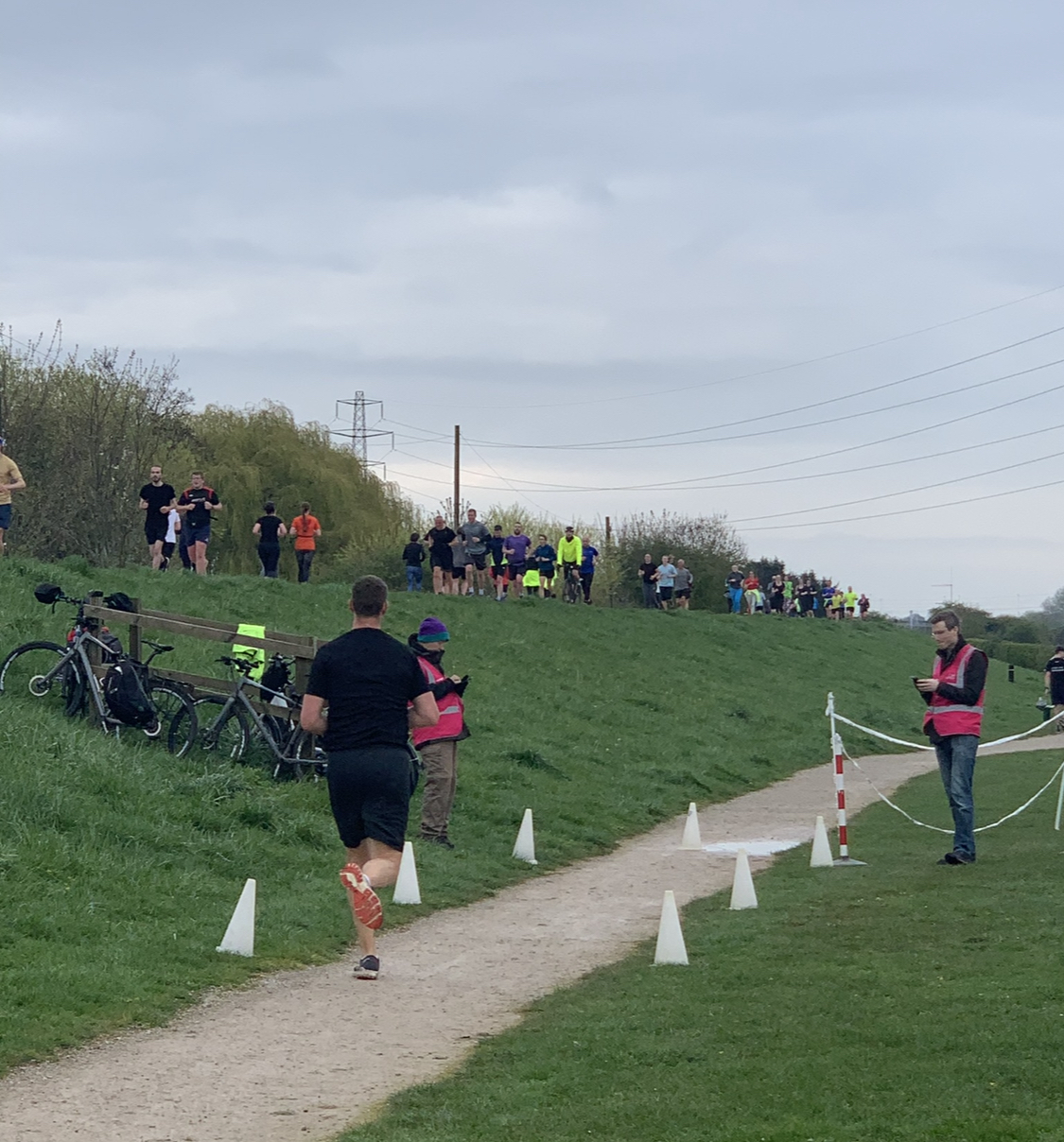 Beeston Parkrun Event #393. Puddles, Park knit, Milestones and more ...