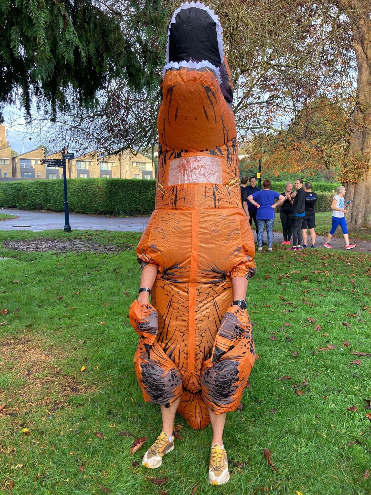 Woking parkrun #339 – the Halloween special, where Jurassic Park met ...