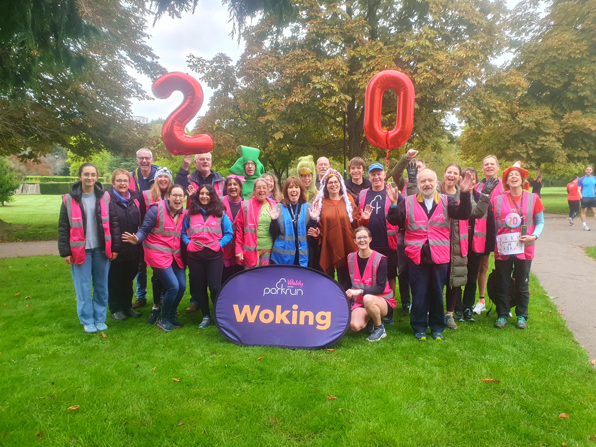 Happy 20th Birthday parkrun! | Woking parkrun