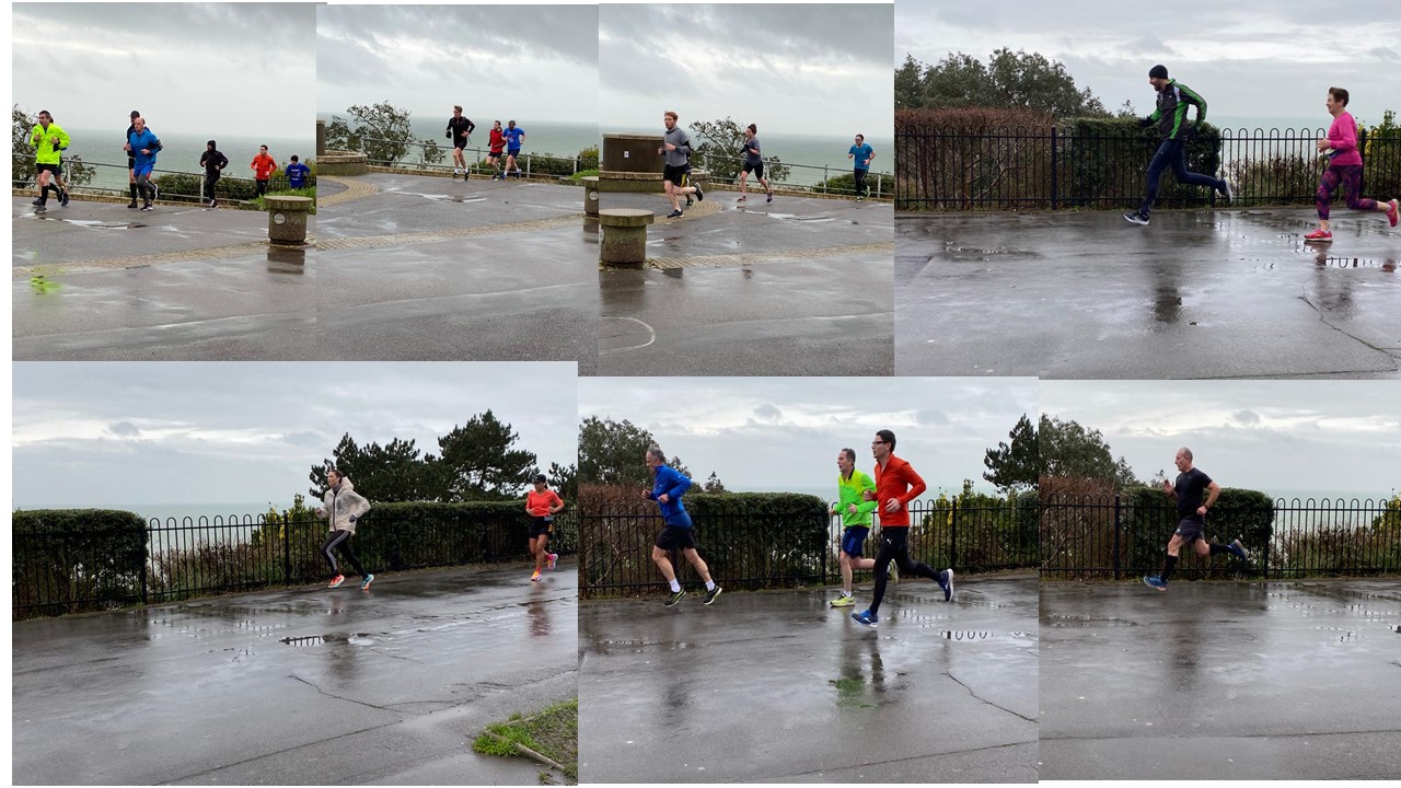 #316 Wet Run on National Bubble Bath Day! | Folkestone parkrun