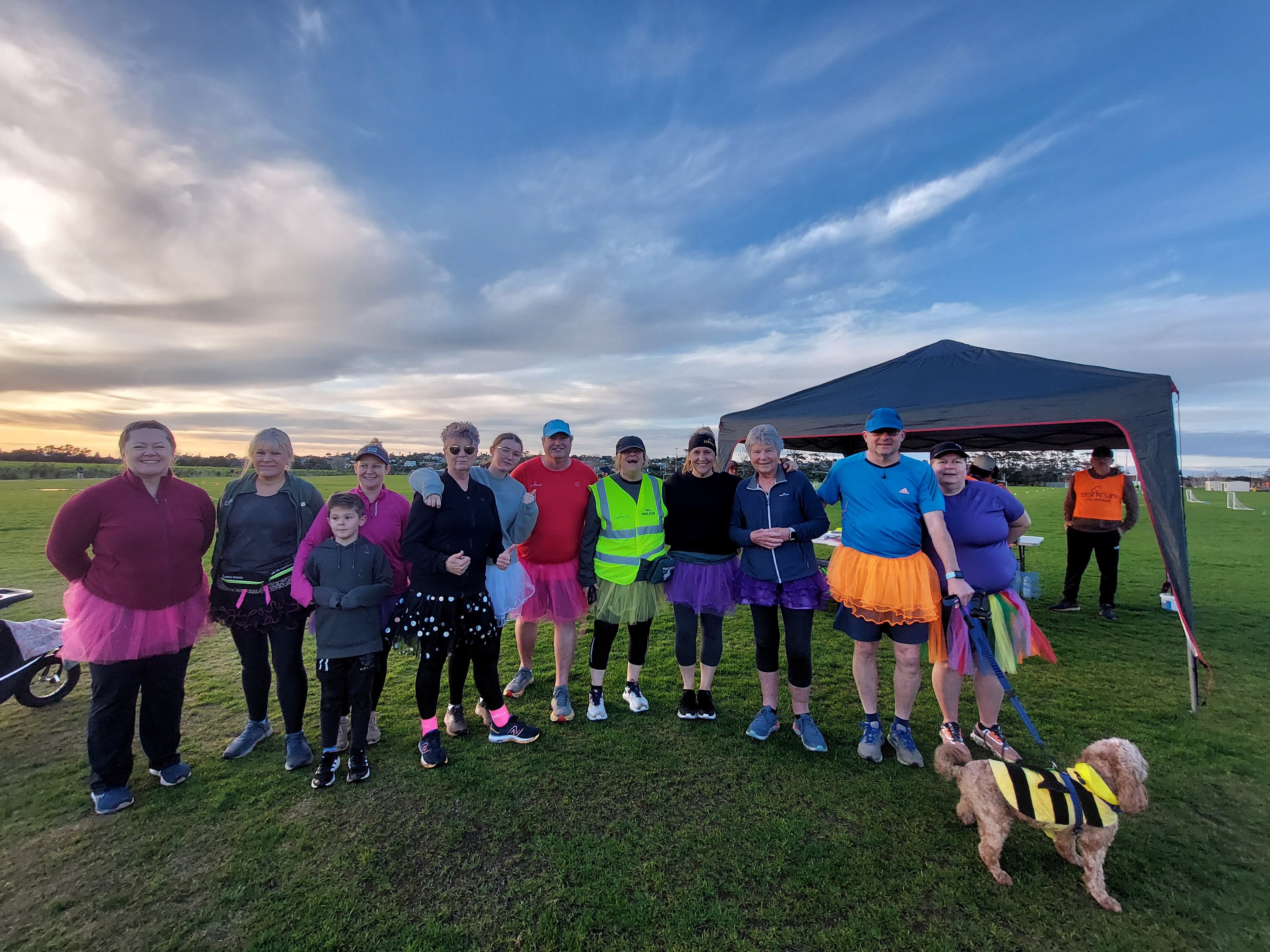 Event #410 – the one with tutus! | Millwater parkrun