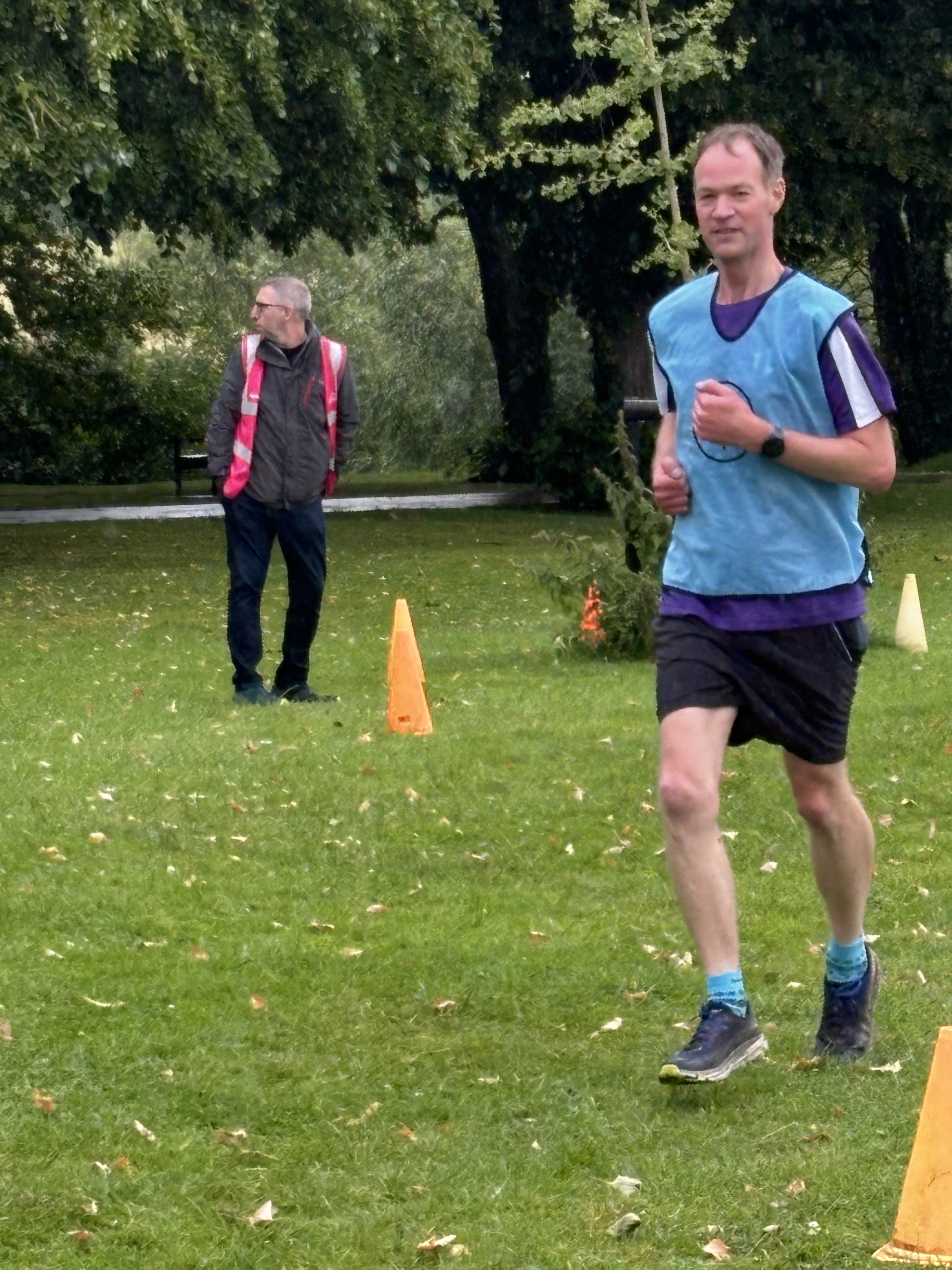 Pouring Precipitation for the Pershore Plum Plodders Evesham parkrun ...