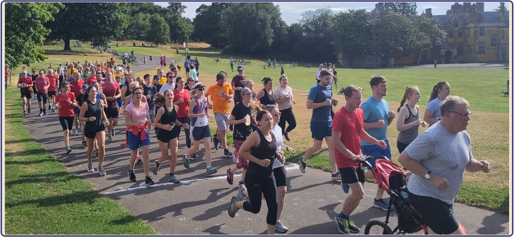 Checking out .. | Ashton Court parkrun