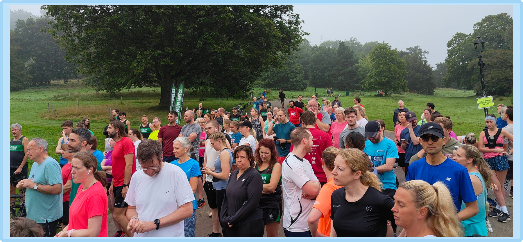 Reasons to be cheerful 1, 2, 3! | Ashton Court parkrun