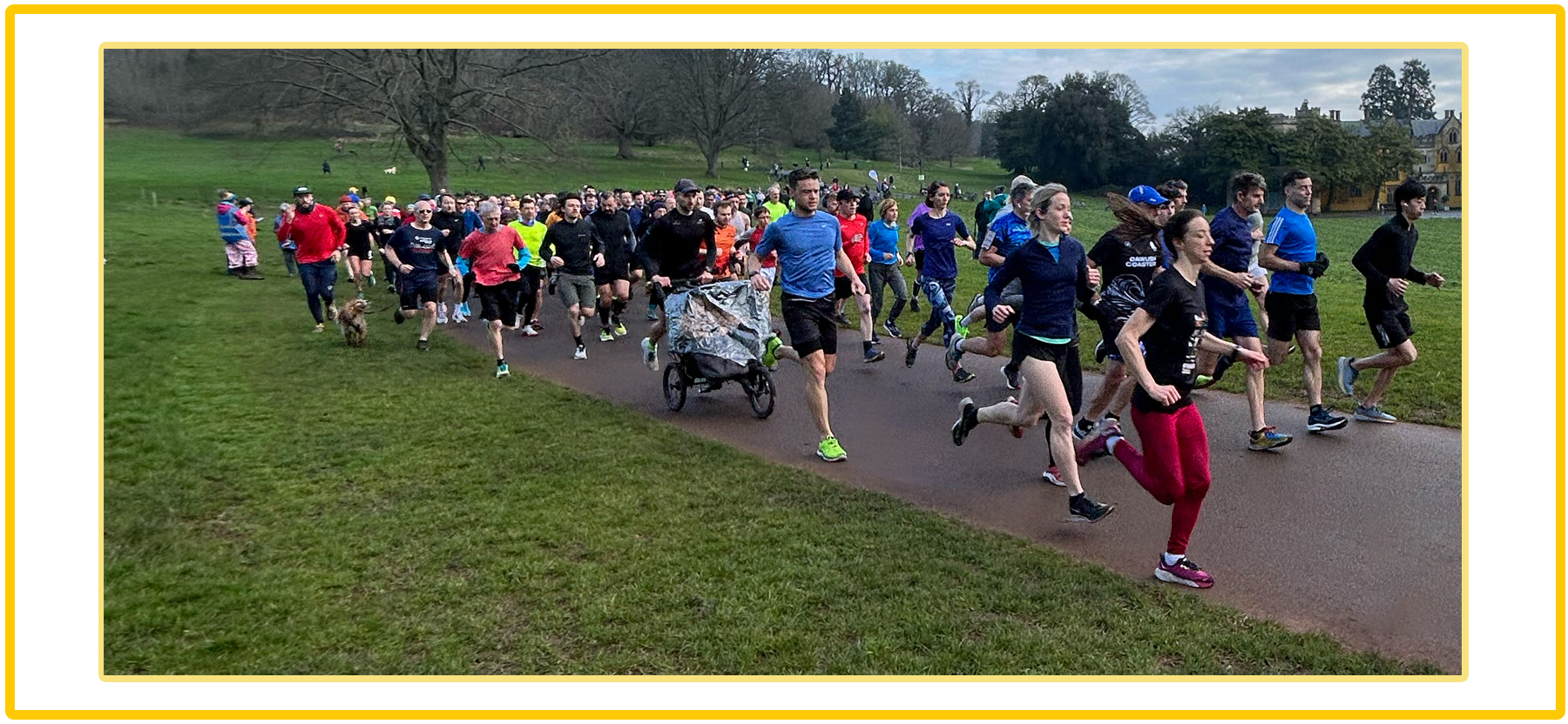 Only 5k to go! | Ashton Court parkrun