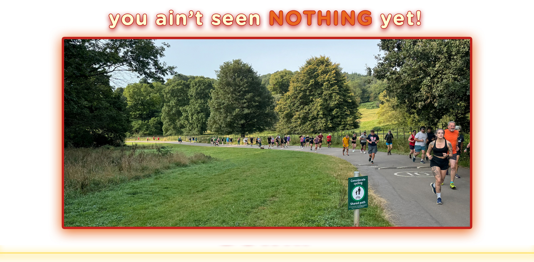 There’s no place like home | Ashton Court parkrun