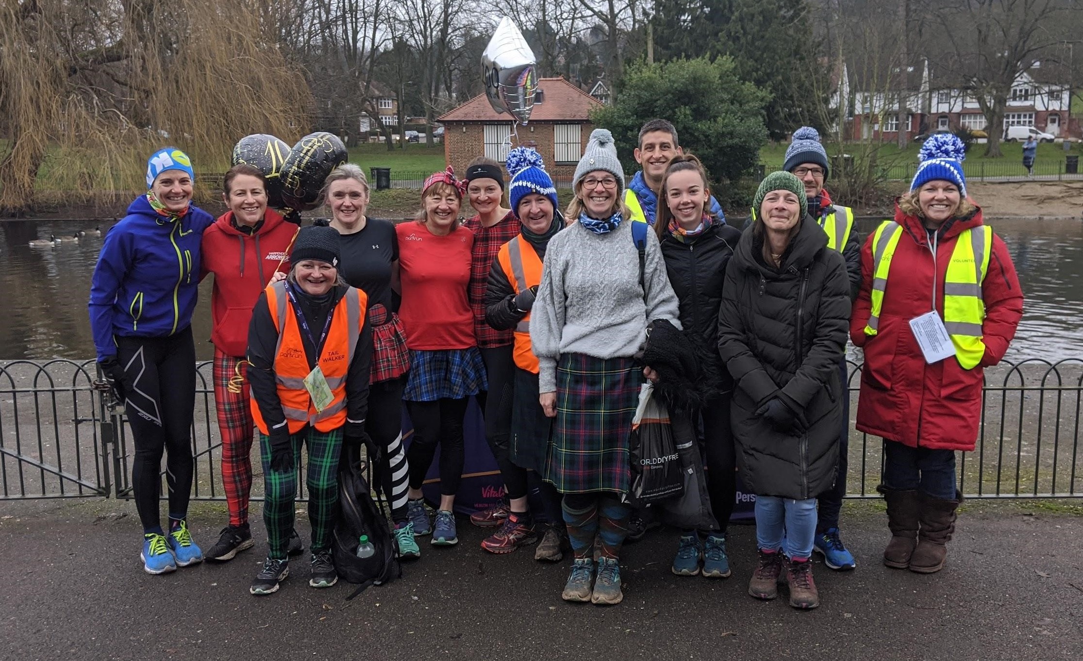 Event #246 – the one with the tartan theme | Luton Wardown parkrun