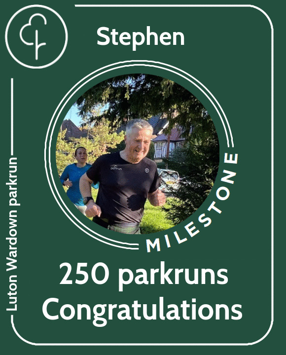 Event #316 – The one with the green milestones. | Luton Wardown parkrun