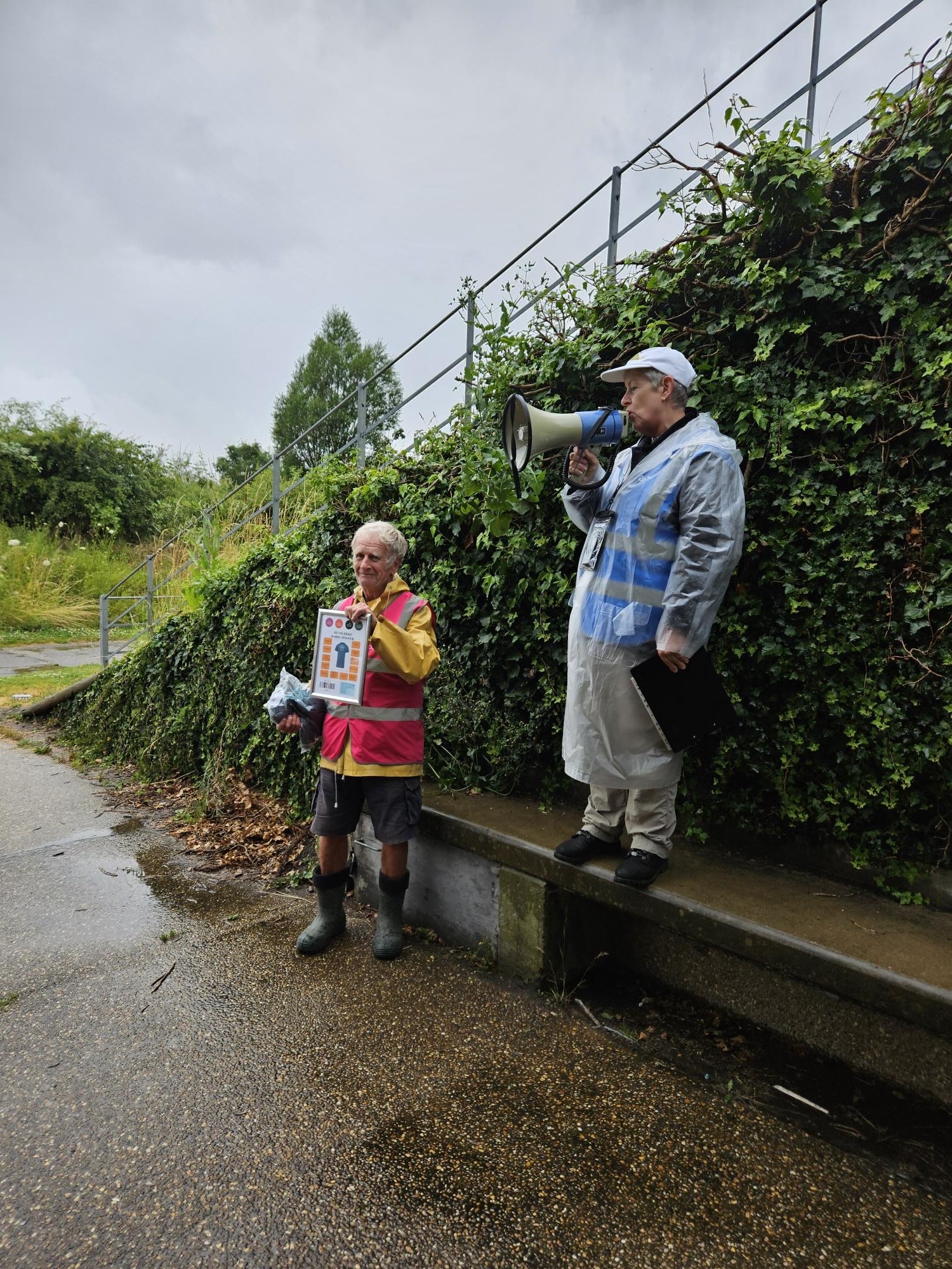 Gunpowder on a puddle-tactic day. | Gunpowder parkrun