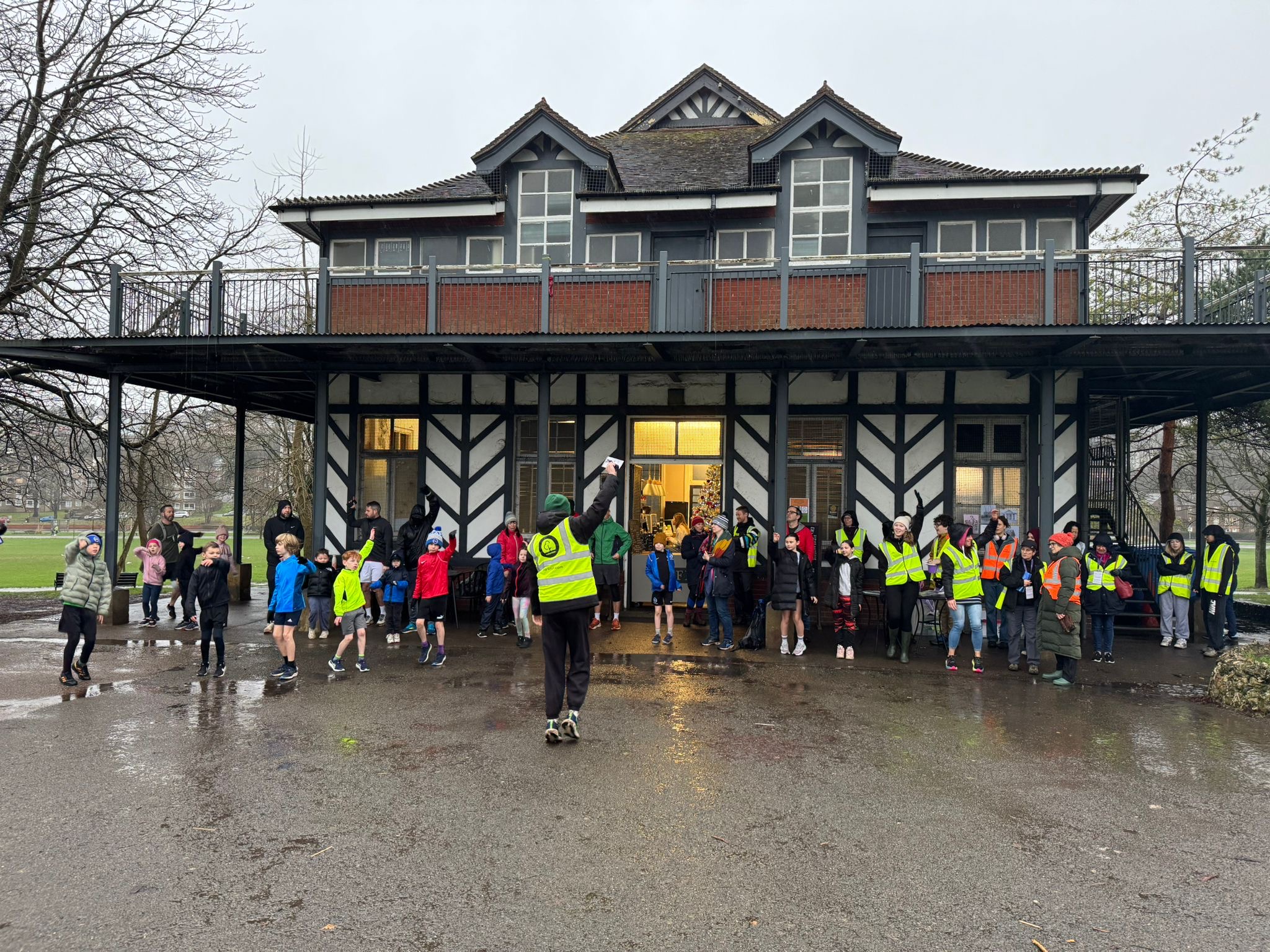 A very wet new year junior Parkrun. Event #413 | Preston Park junior ...
