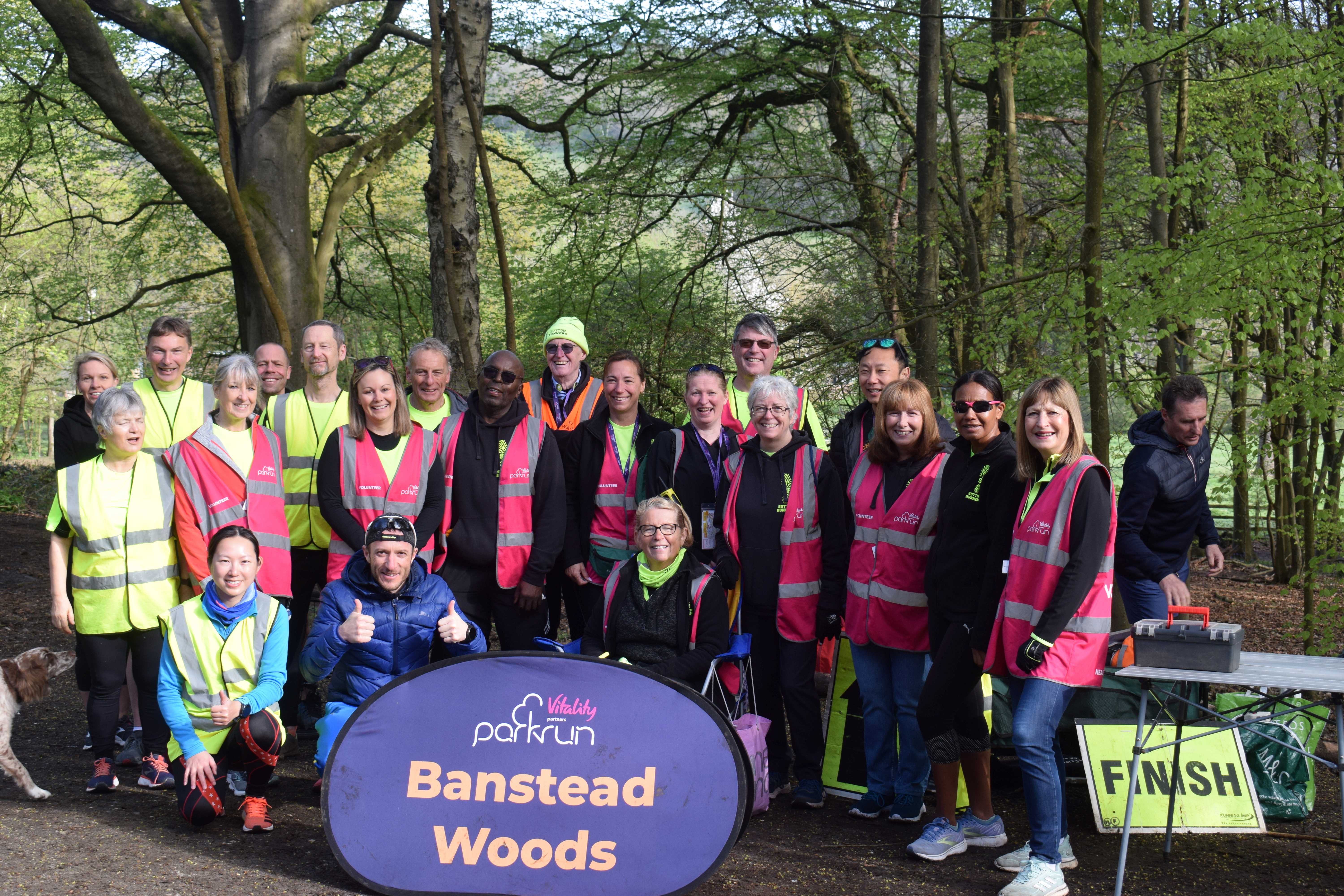 The one with all the Sutton (park)Runners | Banstead Woods parkrun