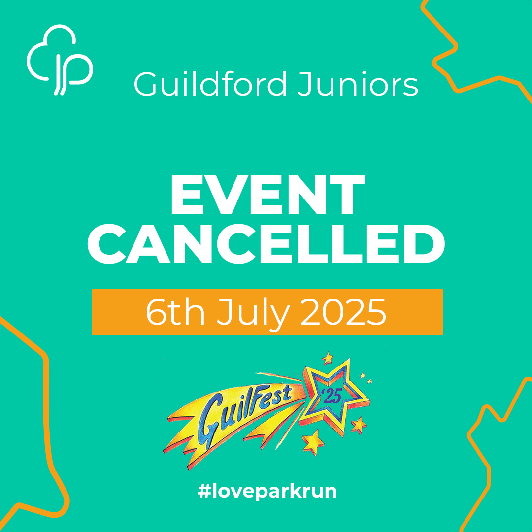 Guildford junior parkrun cancelled this Sunday (6th July 2025 ...