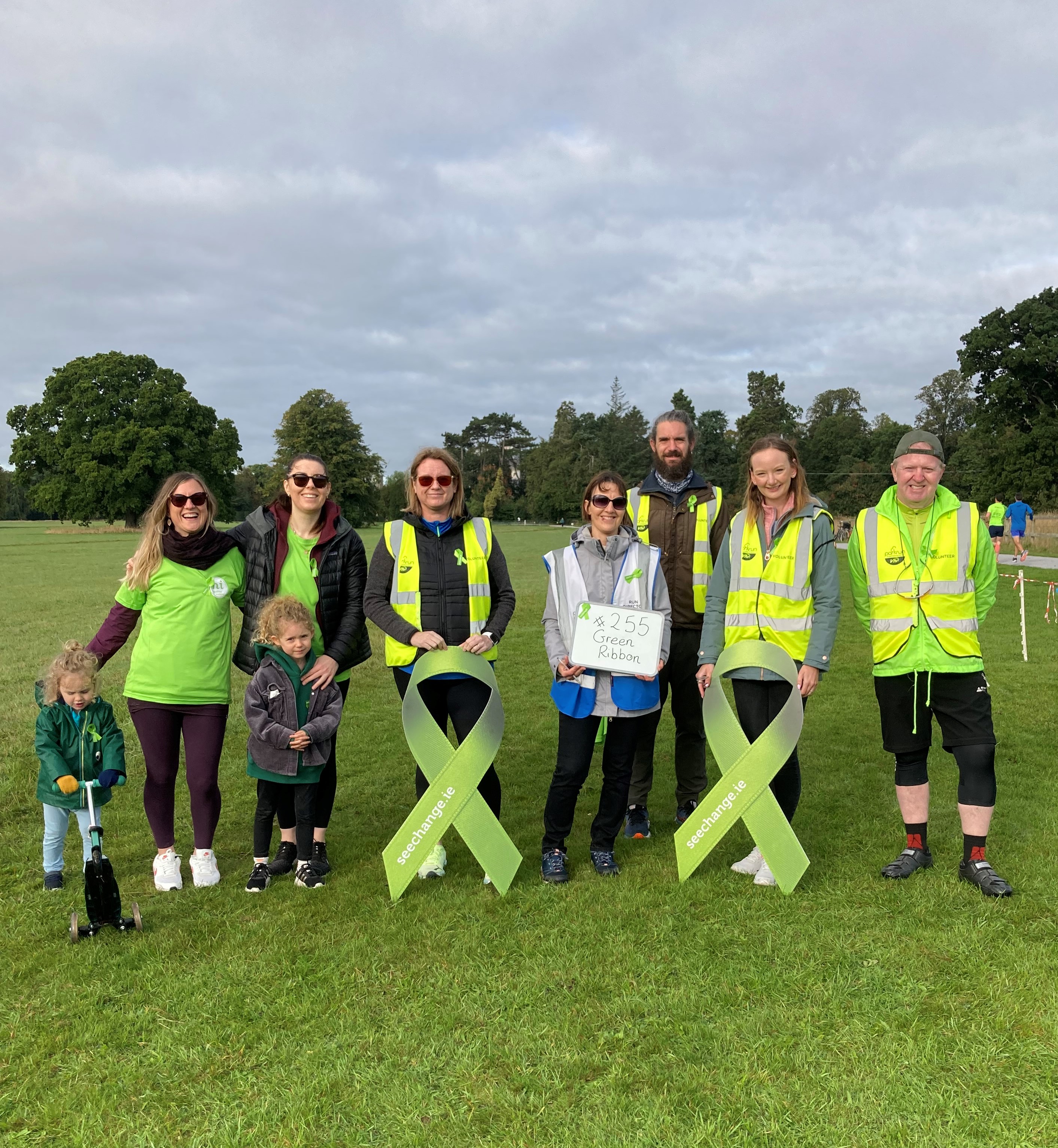 Green ribbons and great coffee. | Castletown parkrun