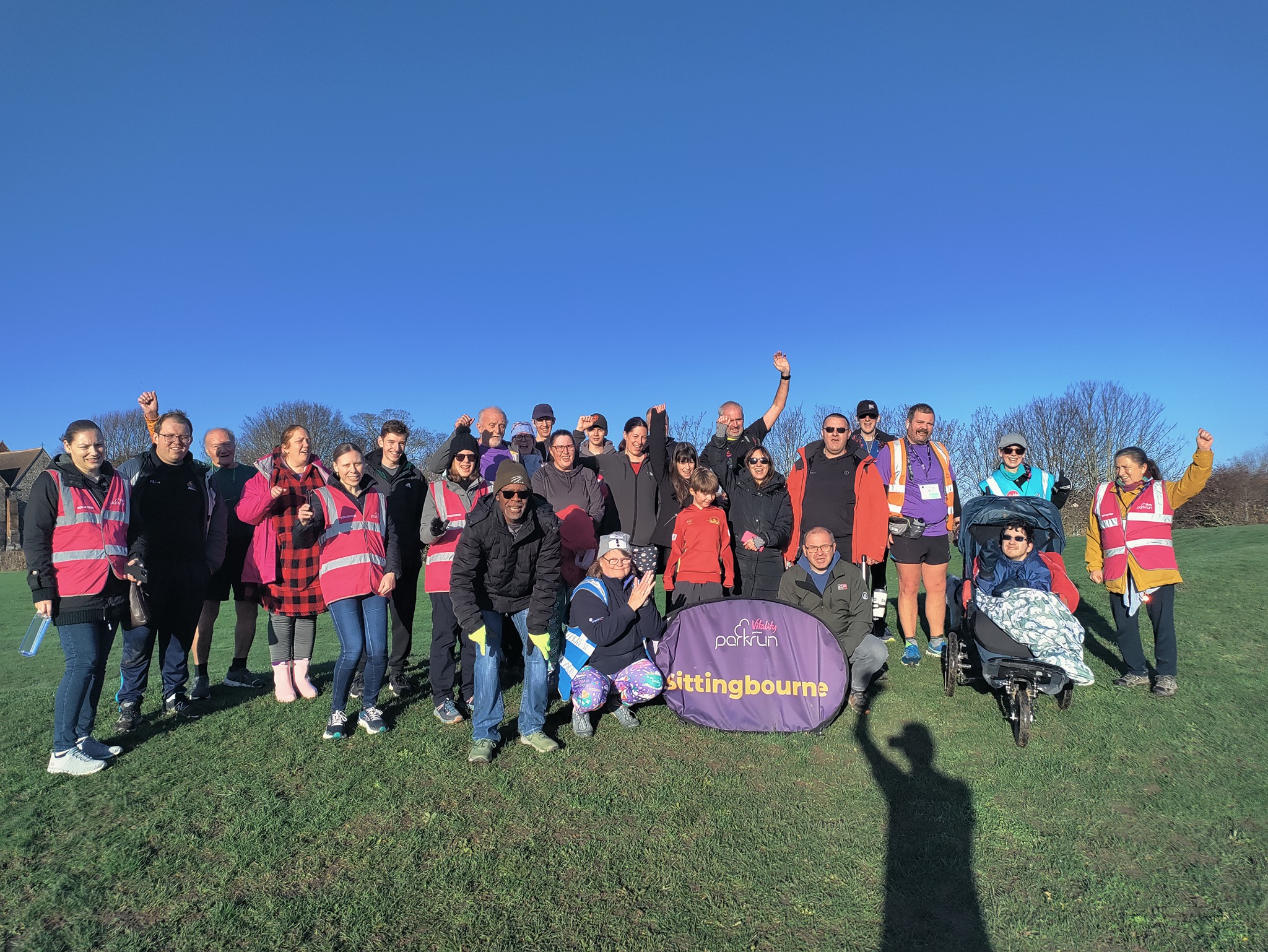 We broke the 1000 volunteer landmark! – Event #437 | Sittingbourne parkrun