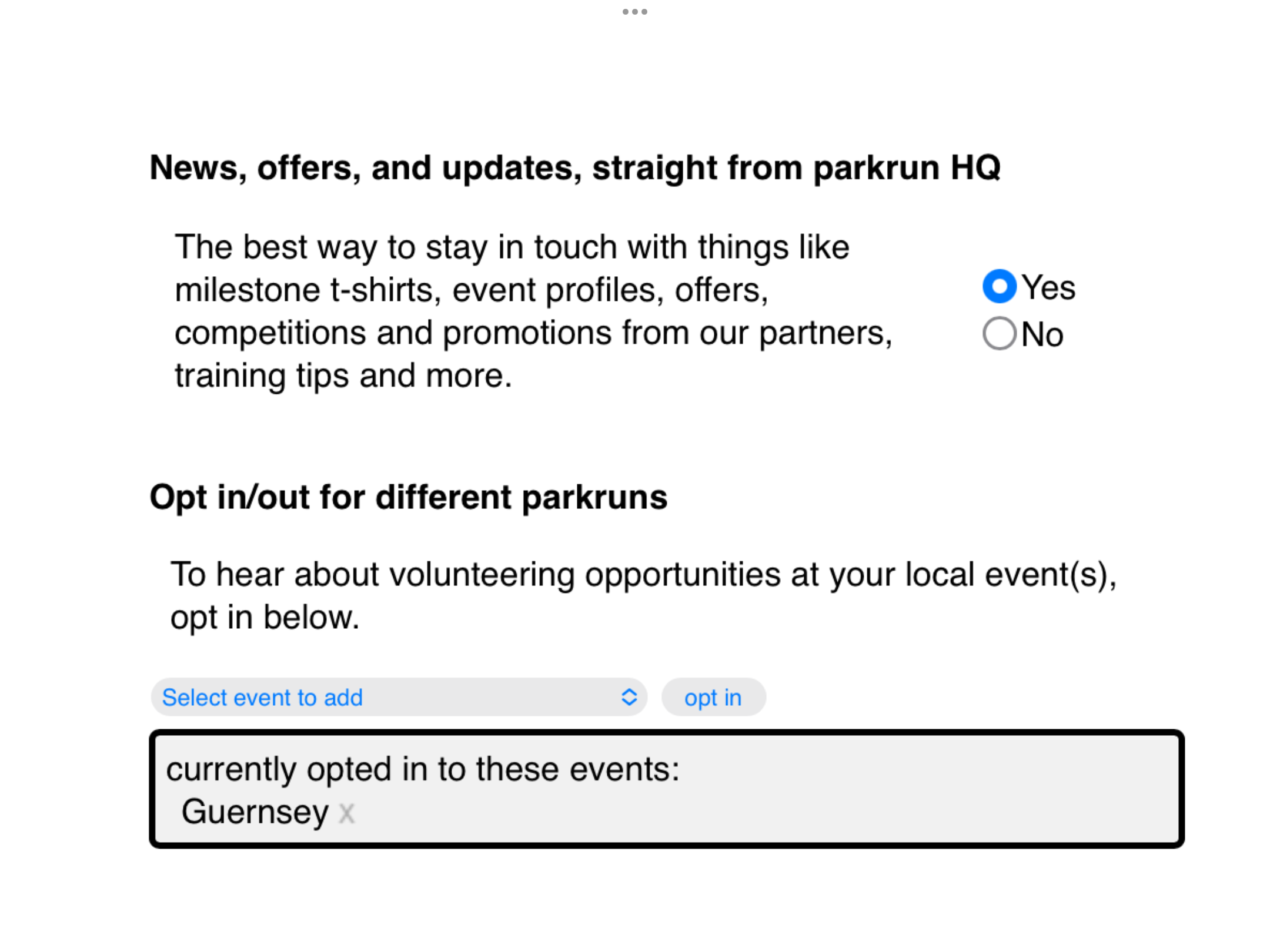 Our parkrun website, your parkrun profile, bar code tips and our ...