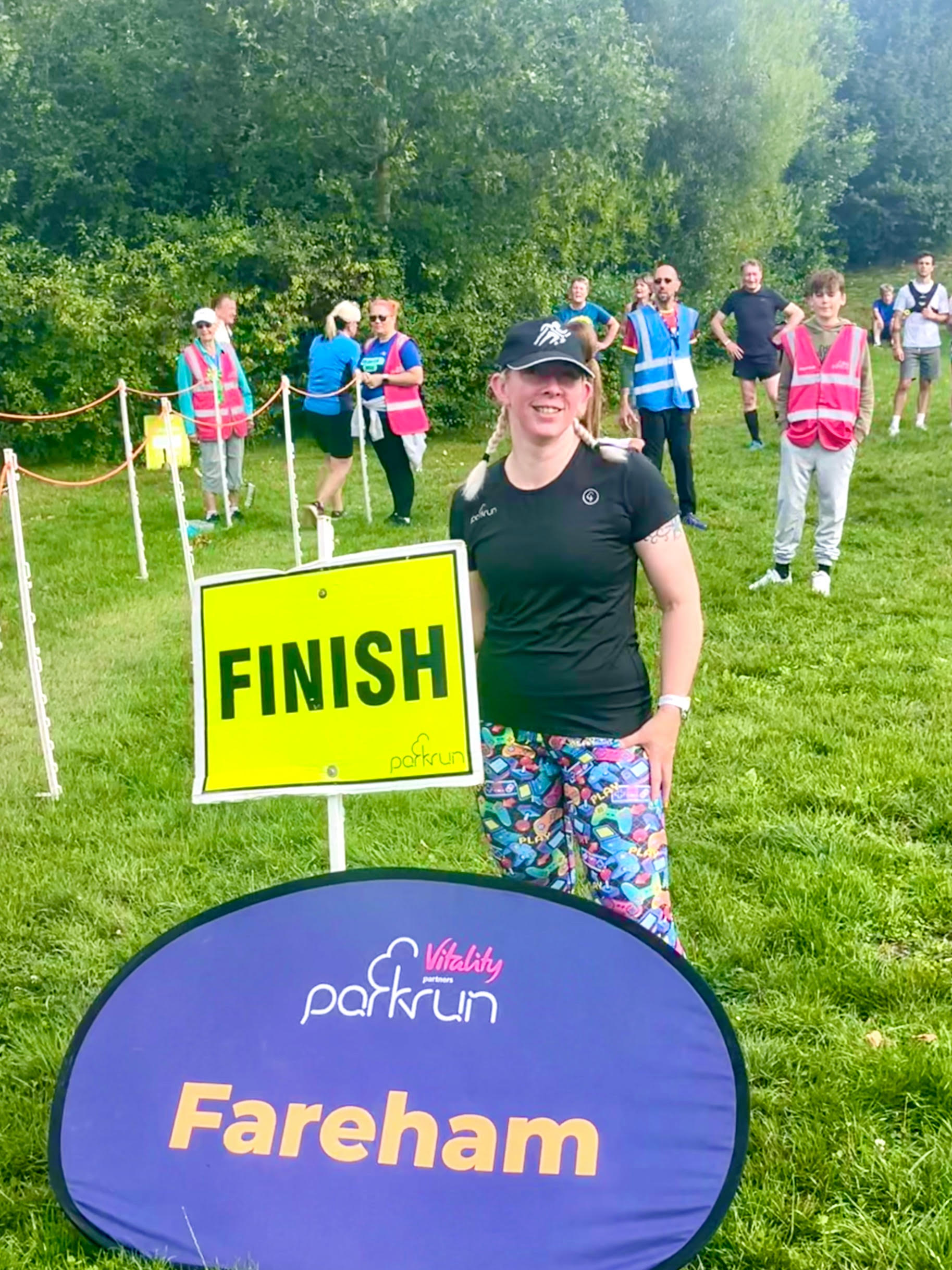 Fareham parkrun run report 29/7/2023 by LJ. Clarke | Fareham parkrun