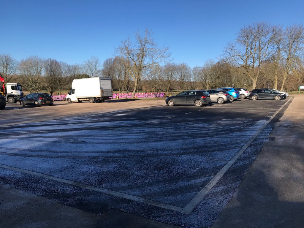 Main car park resurfacing – latest update | Stevenage parkrun