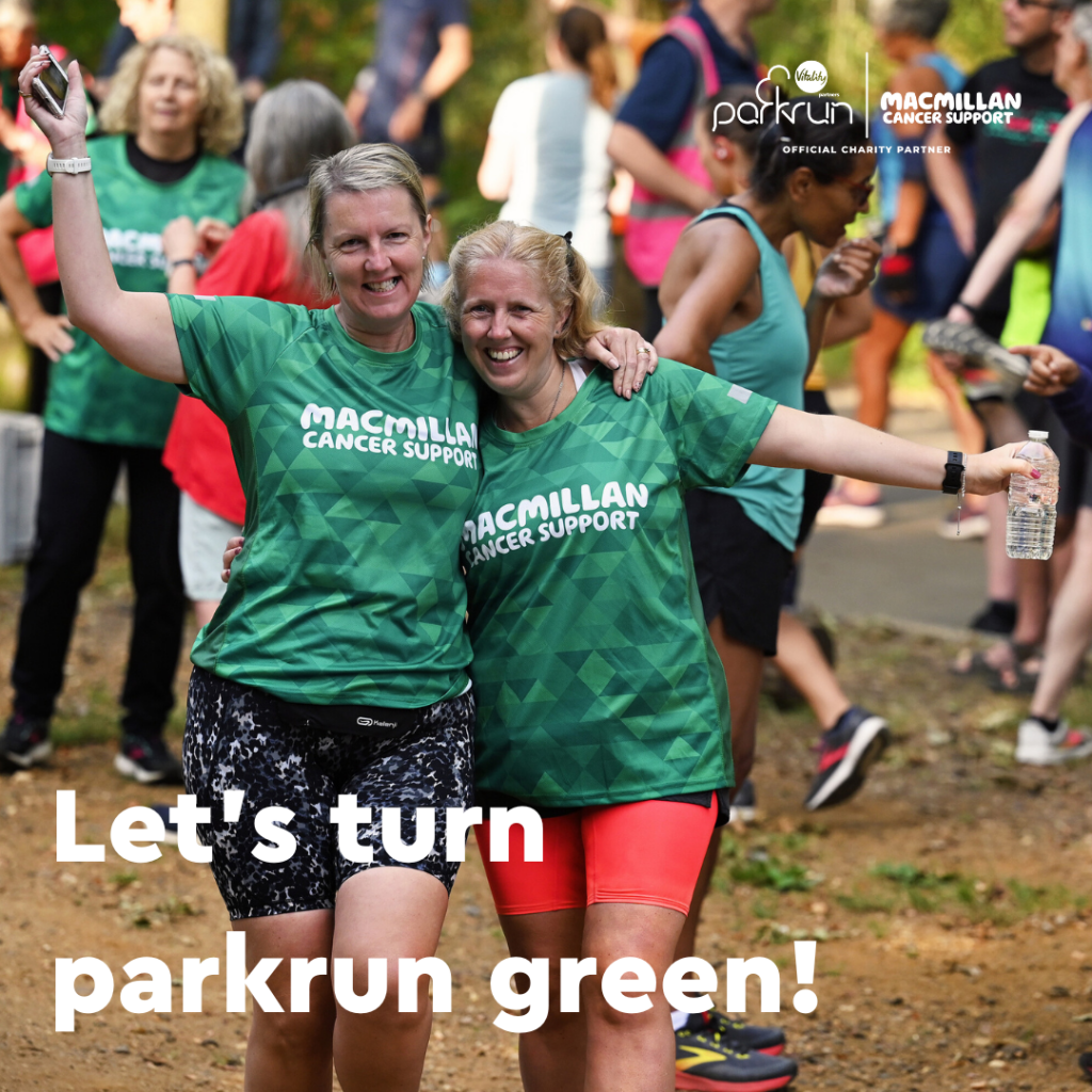 This Saturday 28th September – Macmillan Coffee Morning parkrun ...