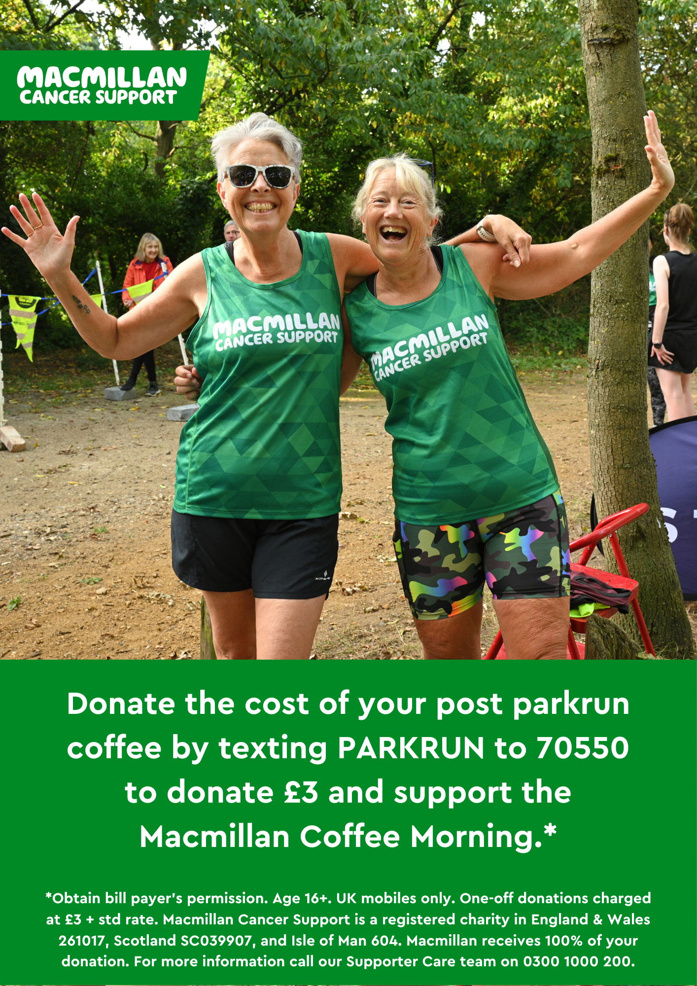 Macmillan x parkrun | Stevenage parkrun