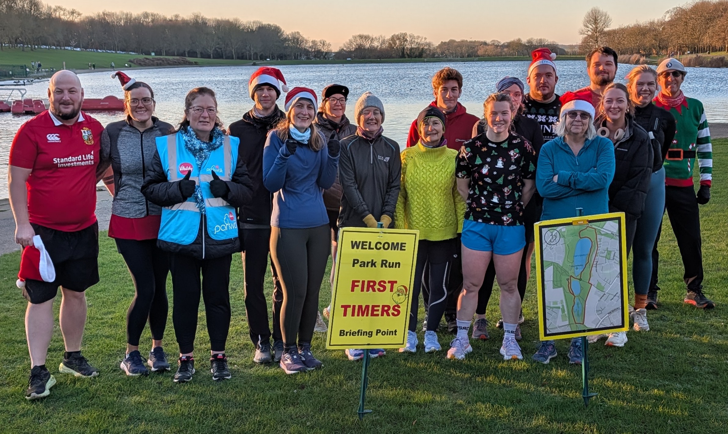 Record breaking Christmas Stevenage parkrun #433 | Stevenage parkrun