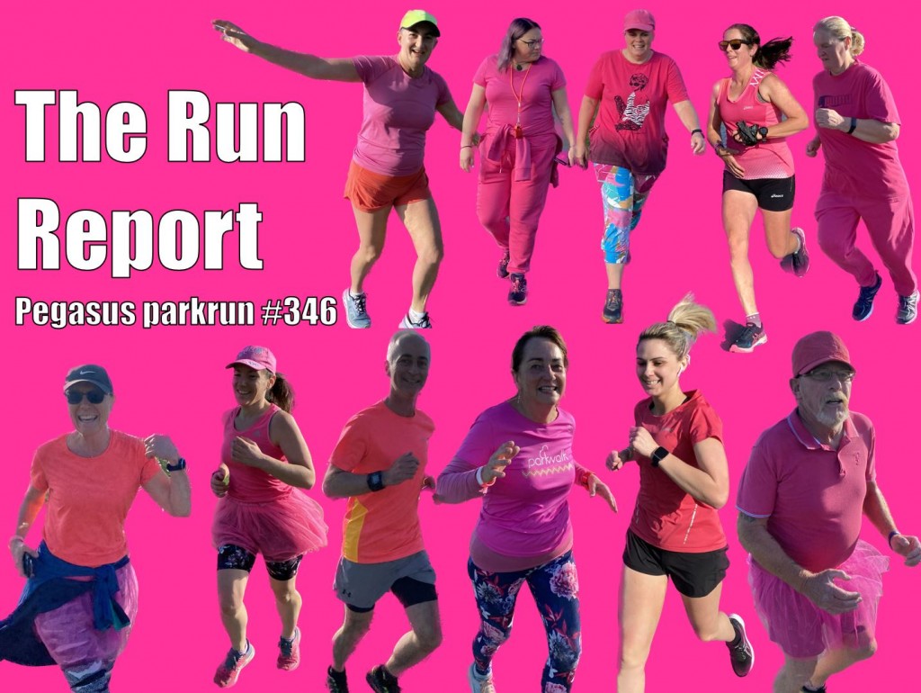 Pegasus parkrun 346 run report – Pink theme | Pegasus parkrun