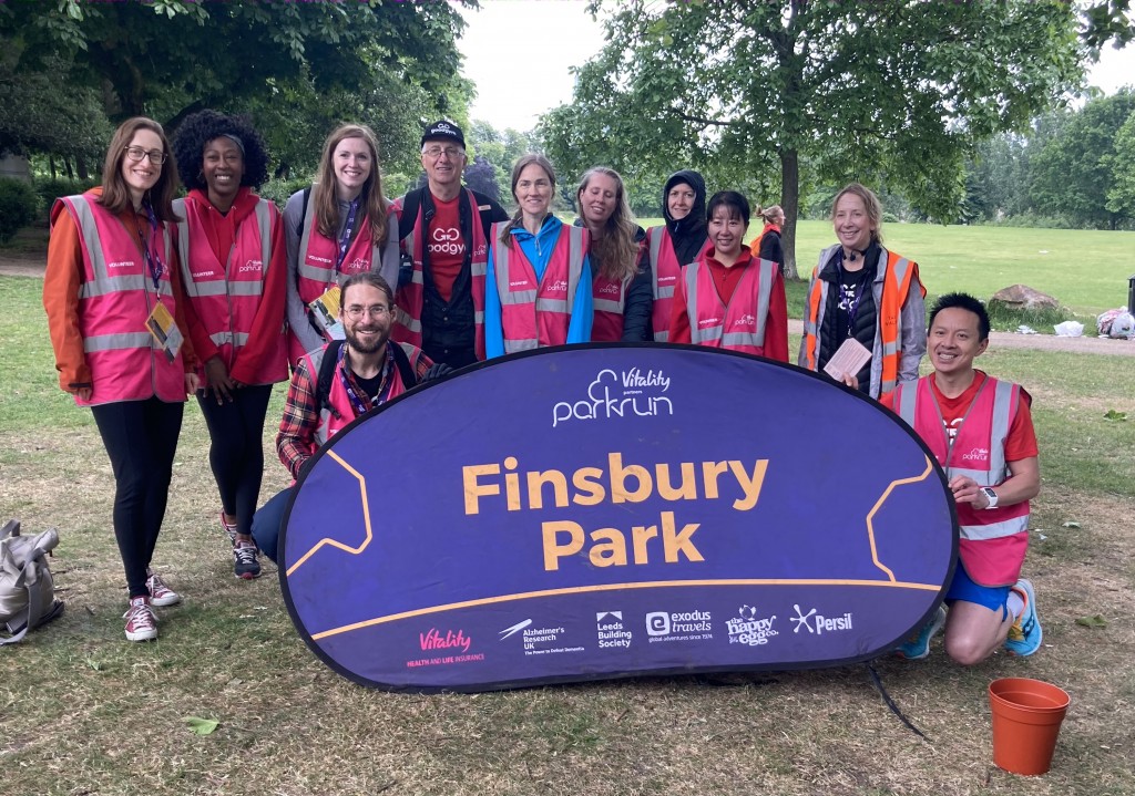 Event #551: Looking on the brightside | Finsbury parkrun